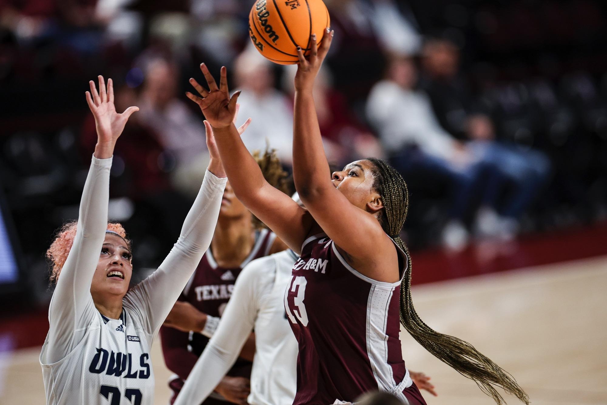 Jada Malone - Women's Basketball - Texas A&M Athletics - 12thMan.com