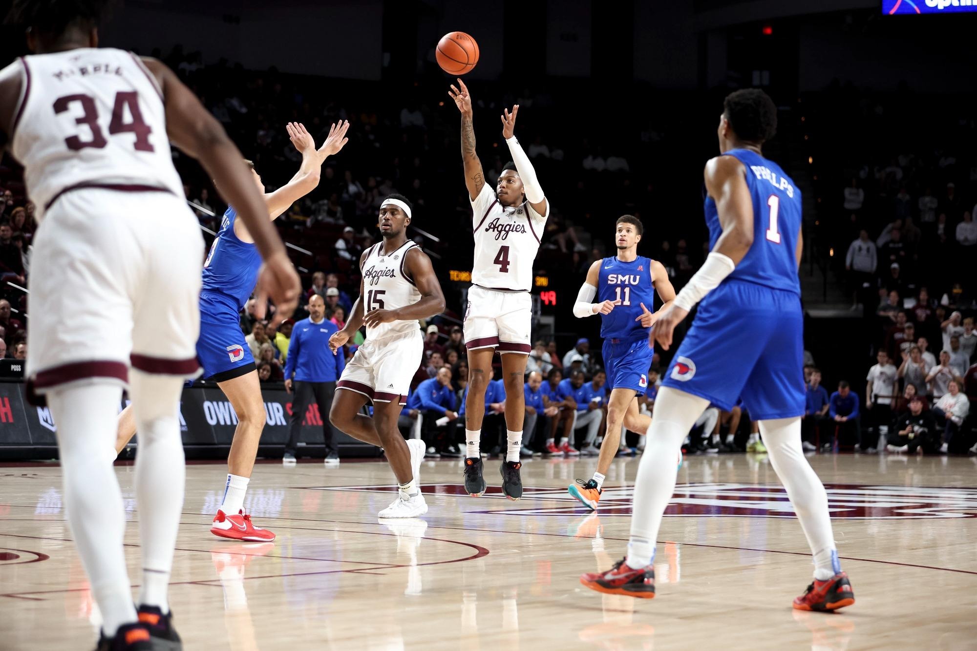 Wade Taylor IV - Men's Basketball - Texas A&M Athletics - 12thMan.com