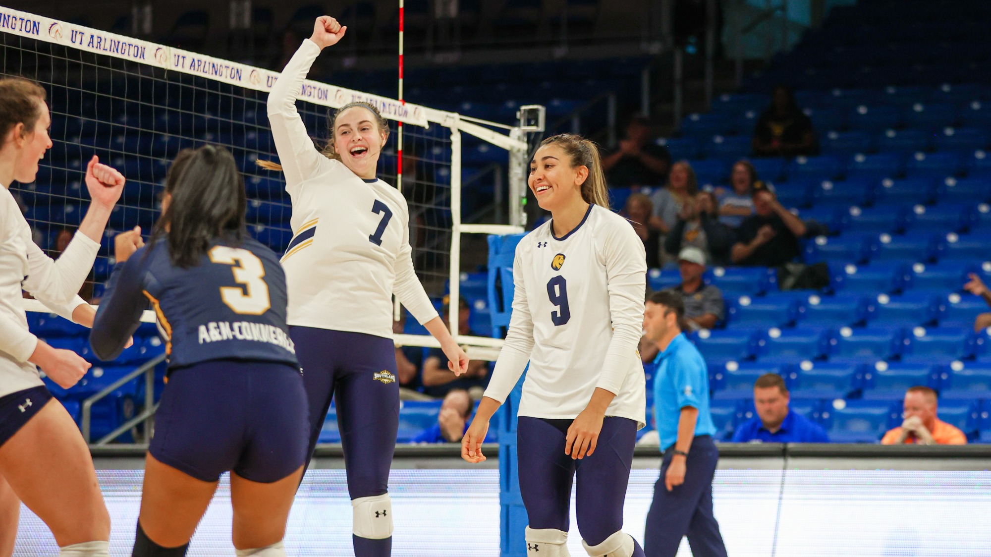 Sweep of PVAMU secures Lion Volleyball's first DI win - Texas A&M ...