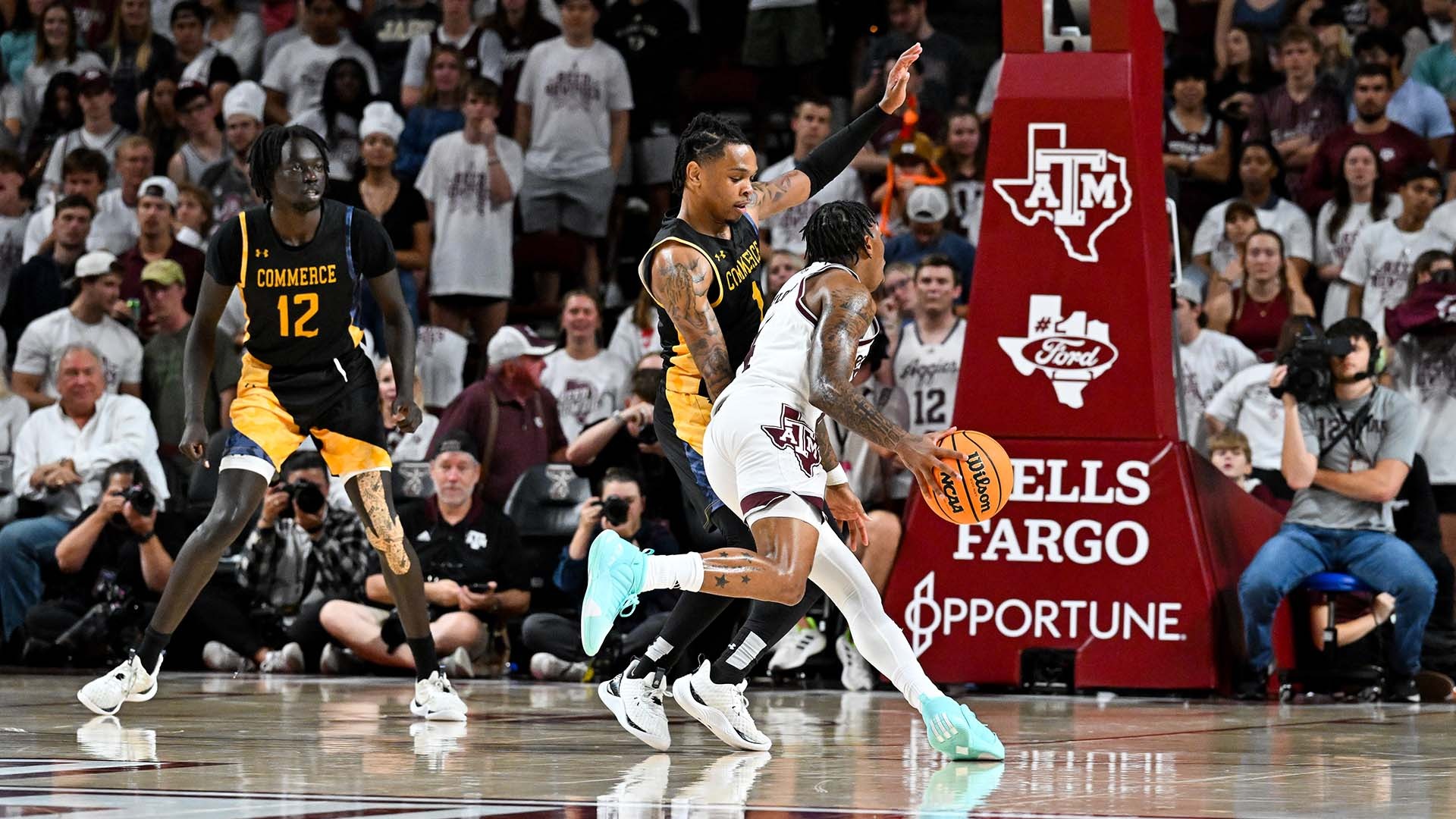 Aggies drop Lion Men's Basketball in 2023-24 opener - Texas A&M ...
