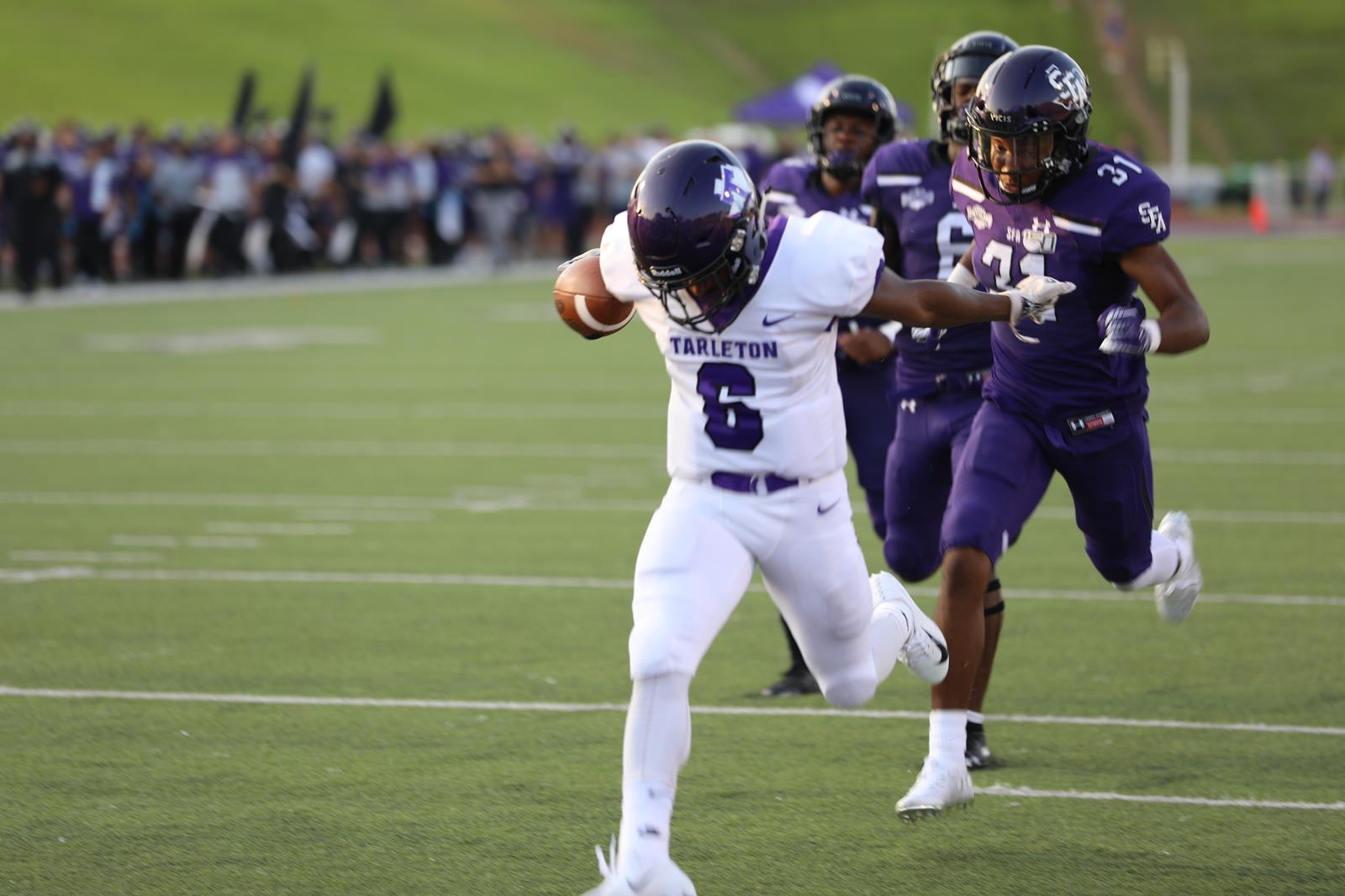 No. 7 Texans axe 'Jacks in 2019 opener - Tarleton State University ...