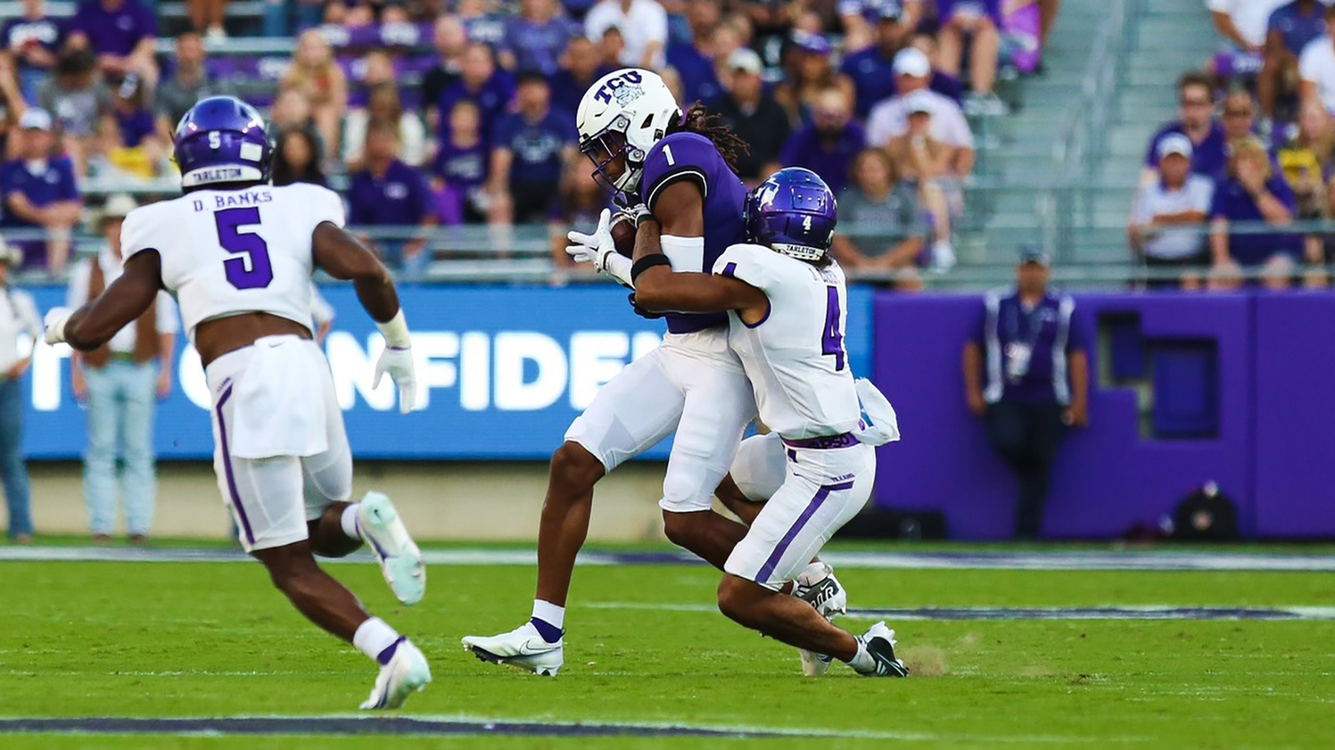 Tarleton can’t keep up with TCU in Texans’ first game against a Power 5 ...