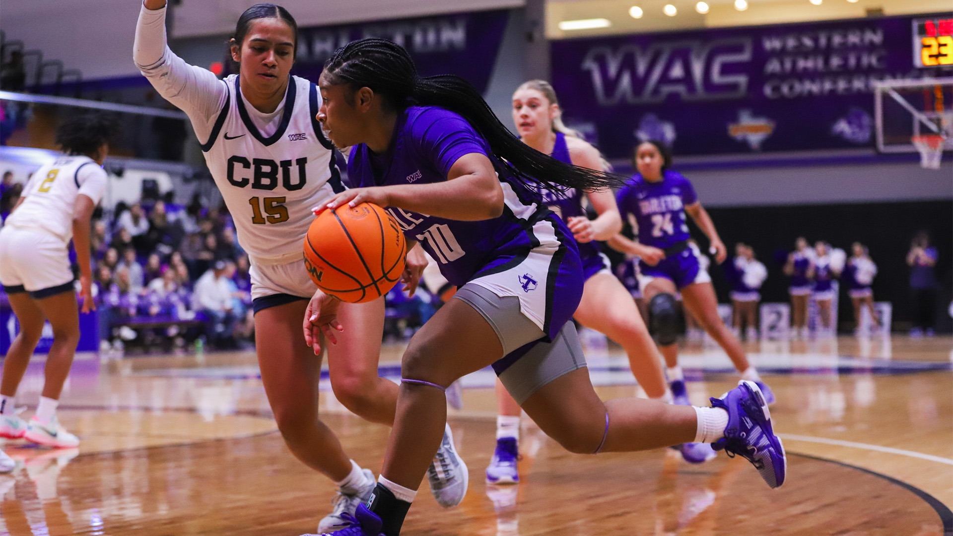 Texans fall to Lancers in return to Wisdom Gym - Tarleton State ...