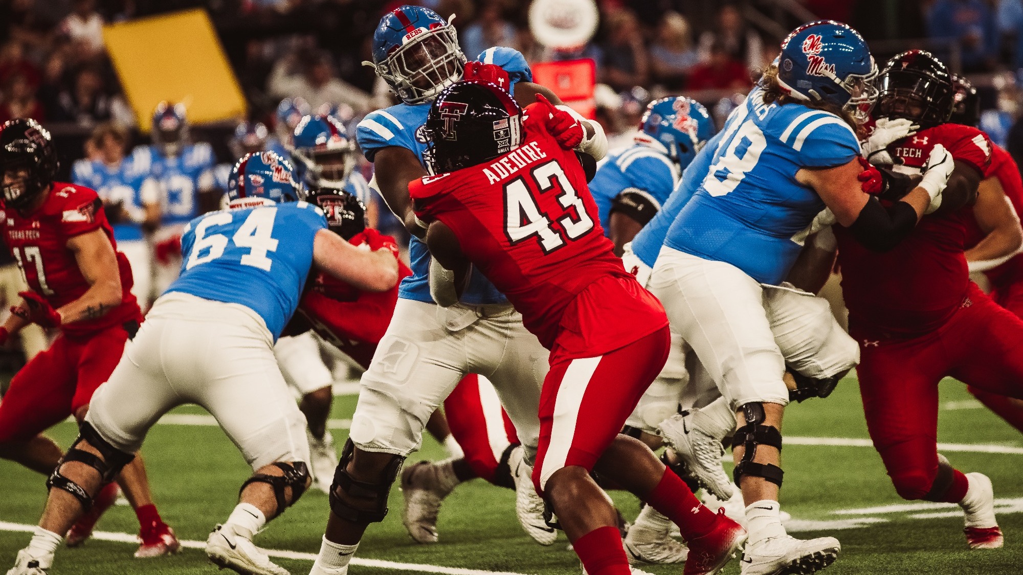 Joseph Adedire - Football - Texas Tech Red Raiders