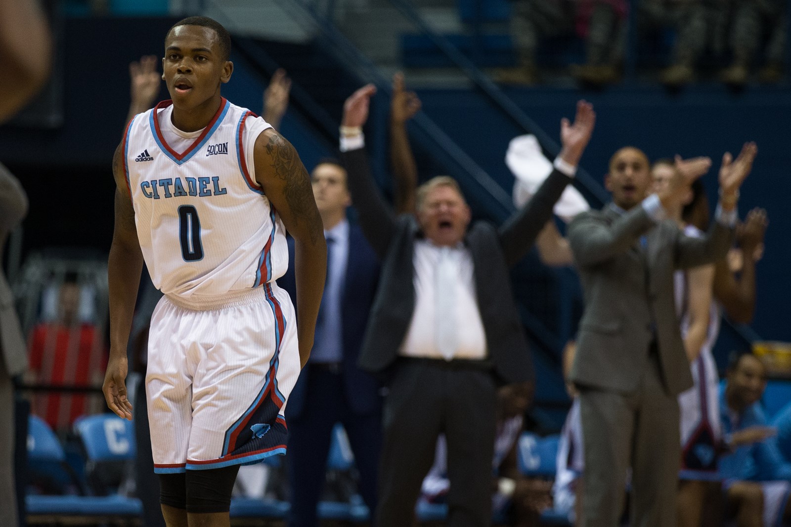 Preston Parks - Men's Basketball - The Citadel Athletics