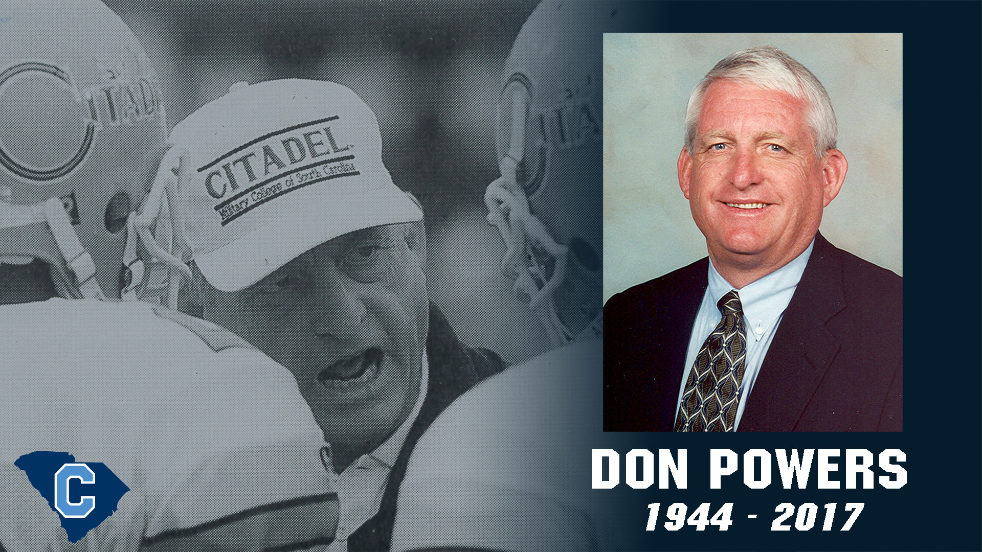 Former Football Coach Don Powers Passes Away - The Citadel Athletics