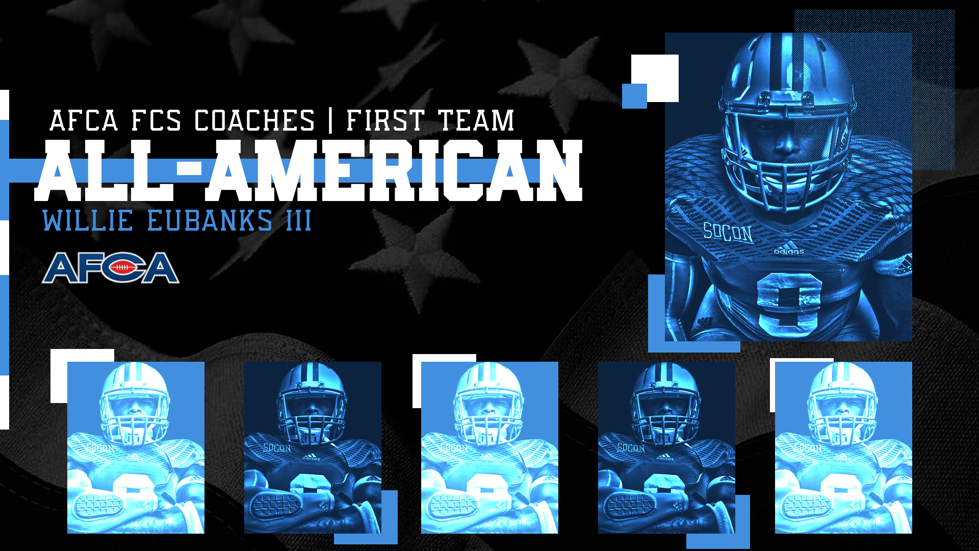 AFCA Tabs Eubanks First-Team All-American - The Citadel Athletics