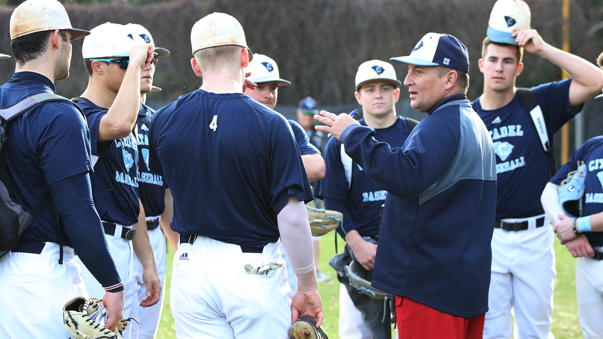 Baseball Continues to Work Towards Opening Day - The Citadel Athletics