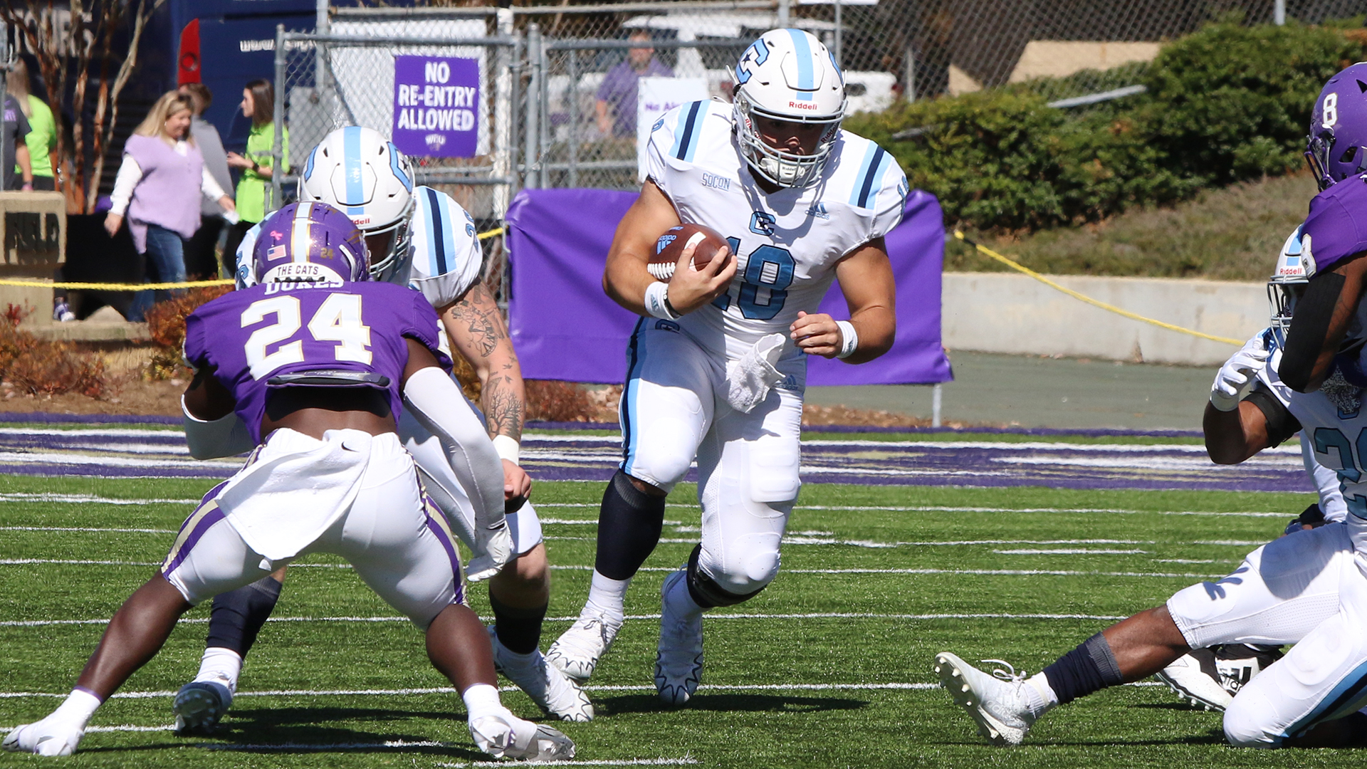 Underwood, Defense Lead Bulldogs to Dominant Win - The Citadel Athletics