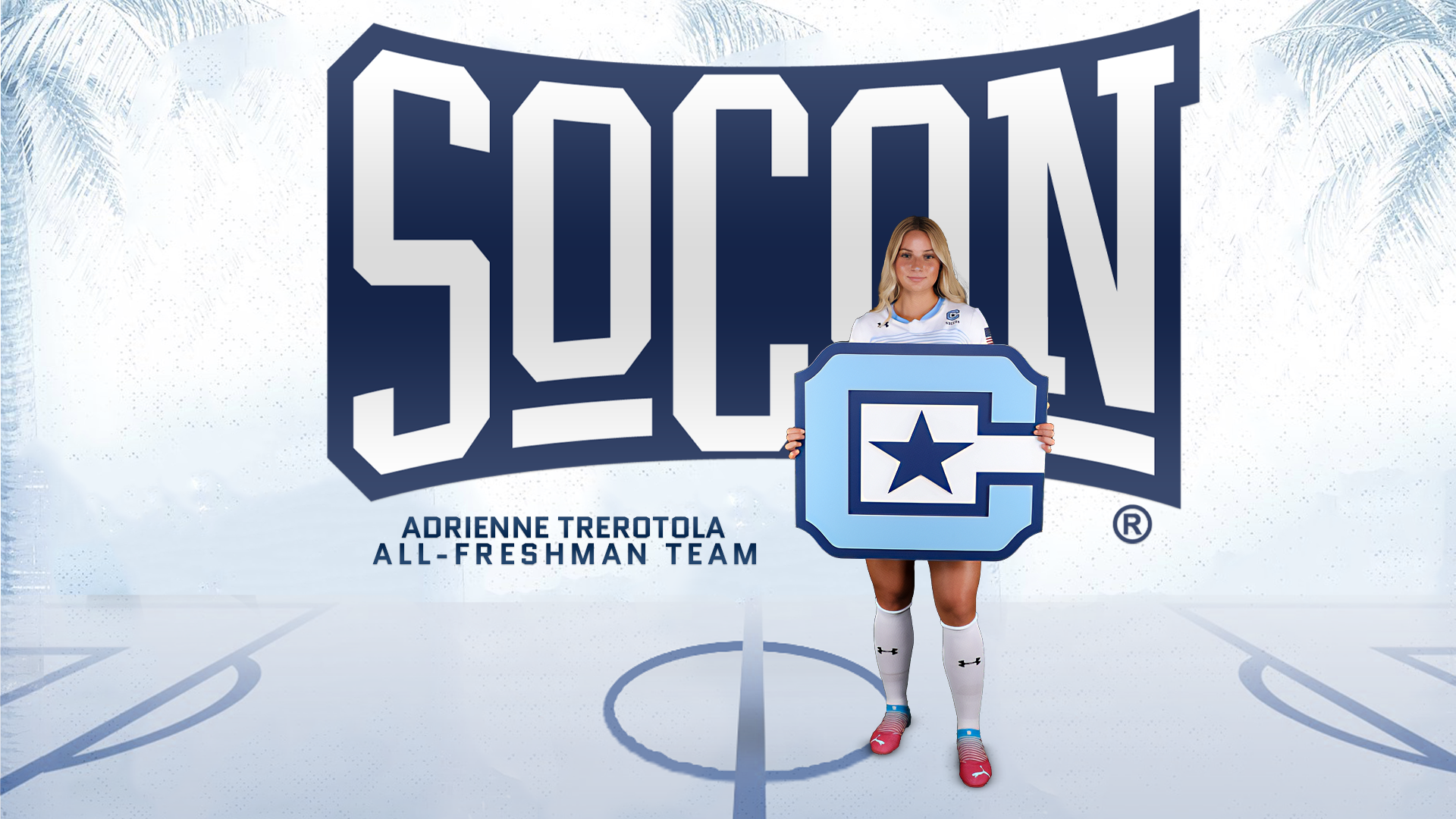 Trerotola Takes All-Freshman Team Honors - The Citadel Athletics