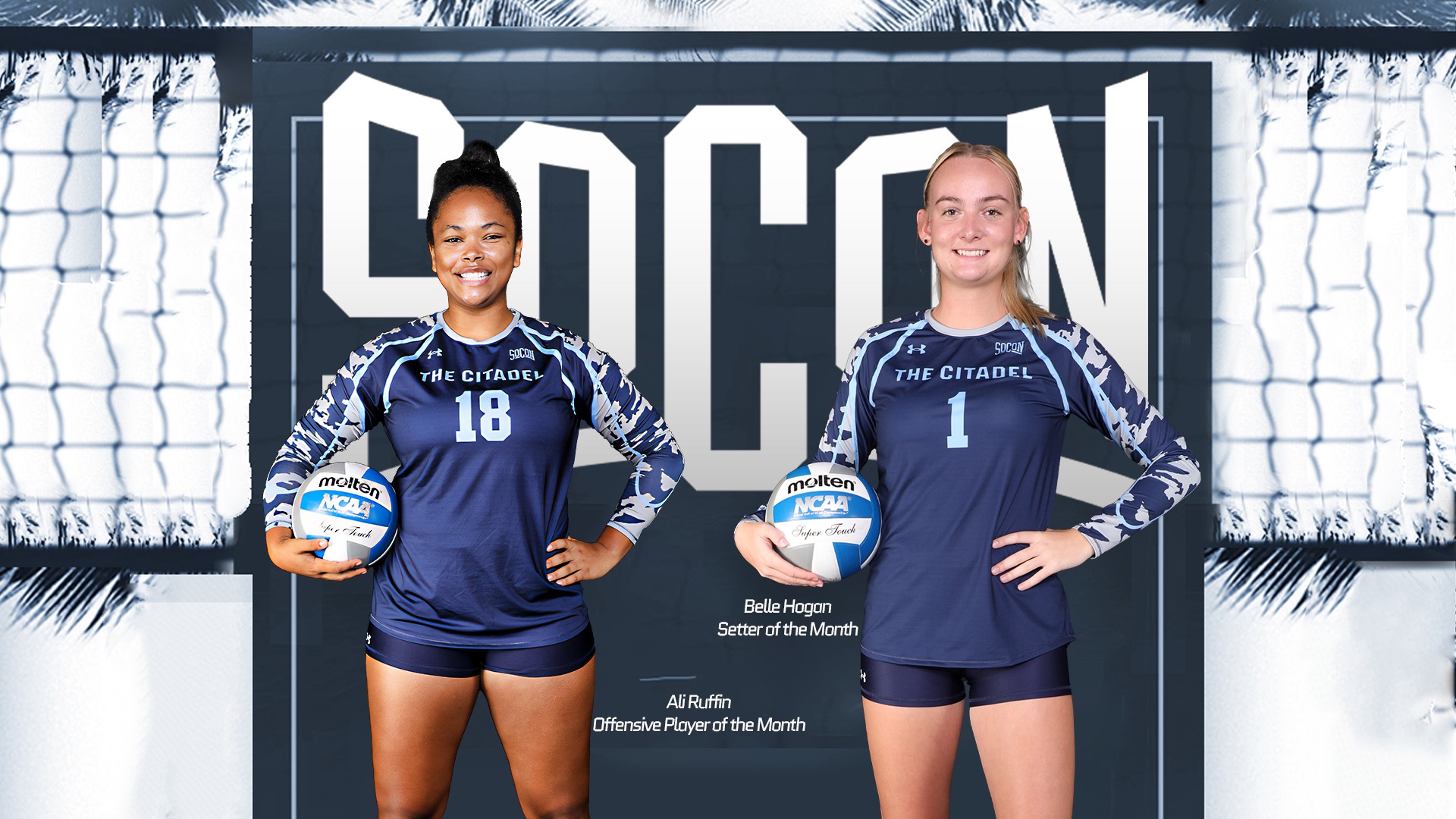 Hogan and Ruffin Named as SoCon October Players of the Month - The ...