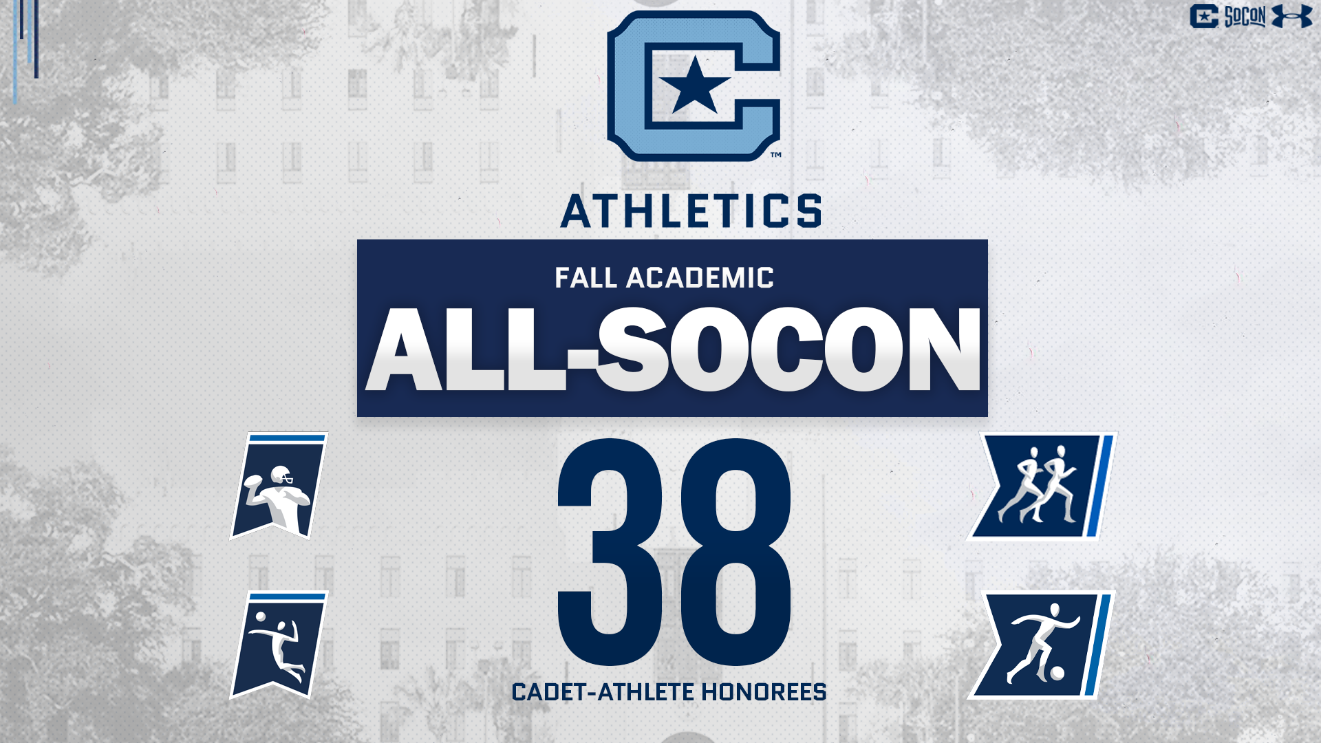 SoCon Recognizes 38 Bulldogs for Fall Academic All-Conference Team ...