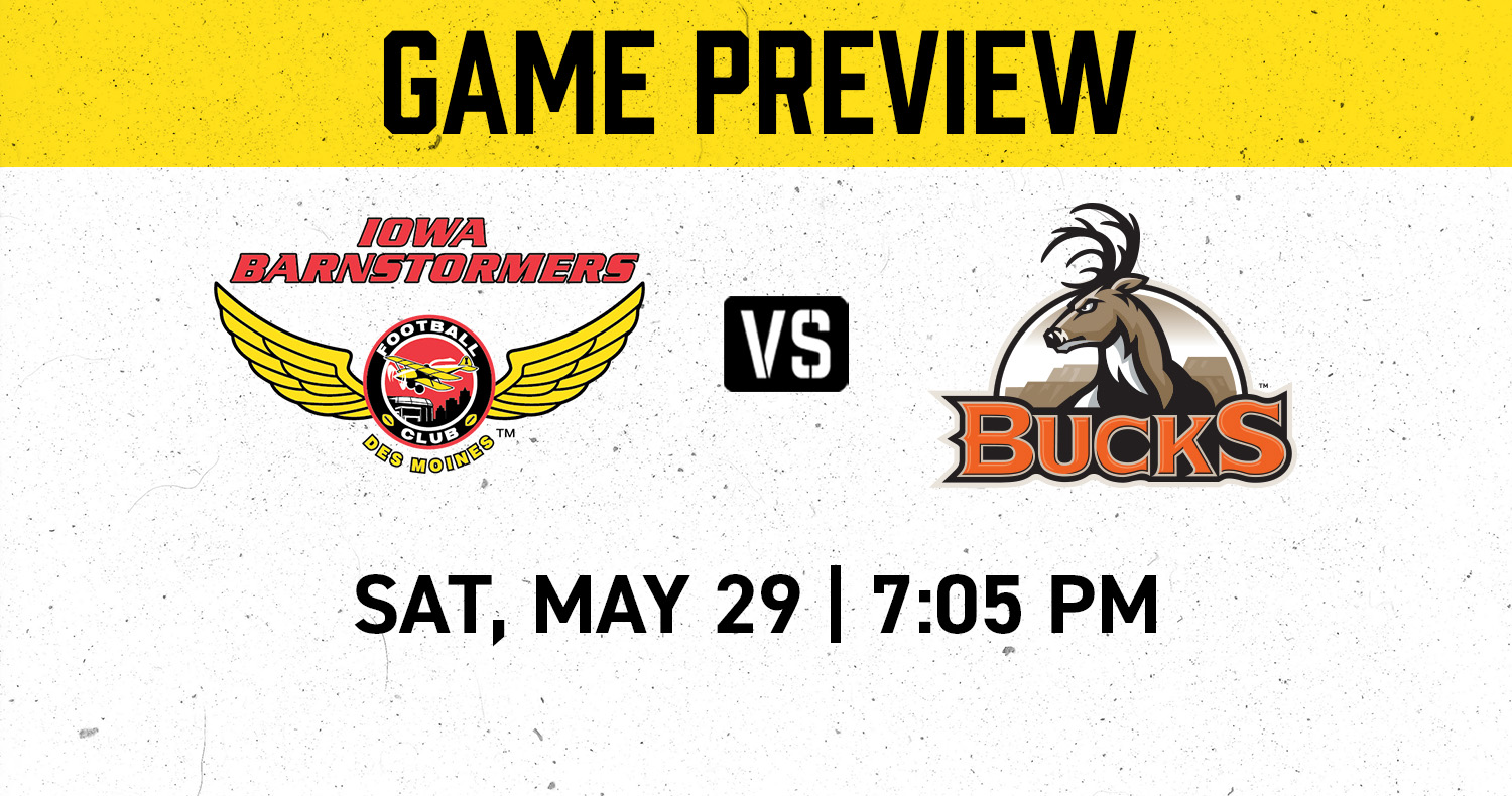Game Preview May 29 - Iowa Barnstormers