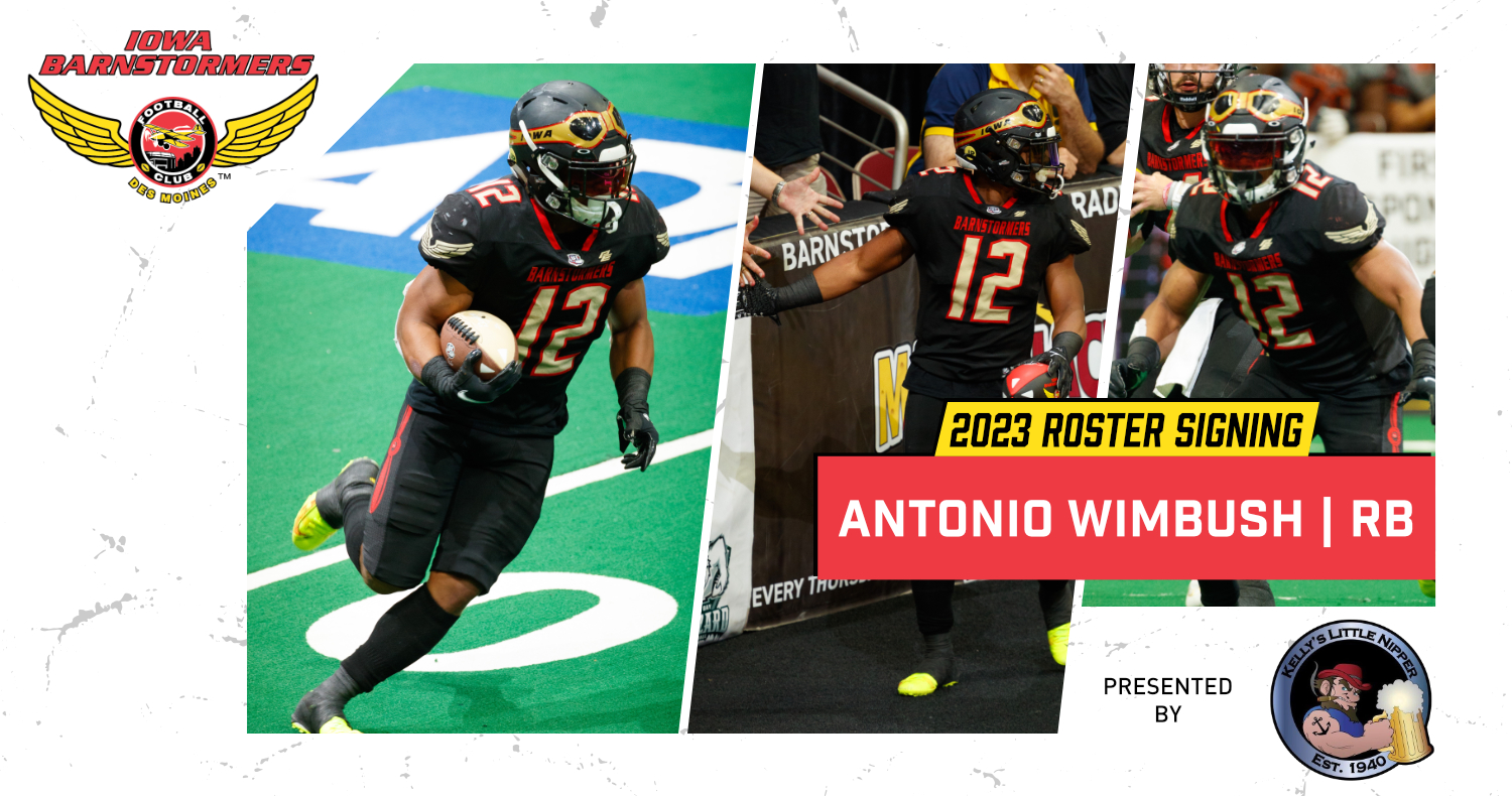 Wimbush Returns to Barnstormers - Iowa Barnstormers