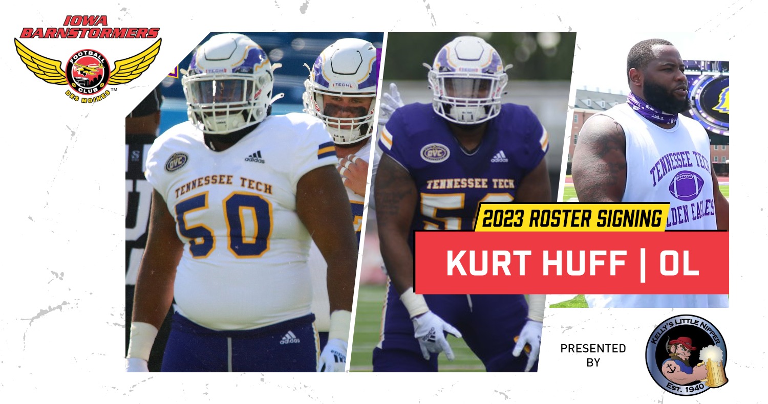 Barnstormers Sign Offensive Lineman - Iowa Barnstormers