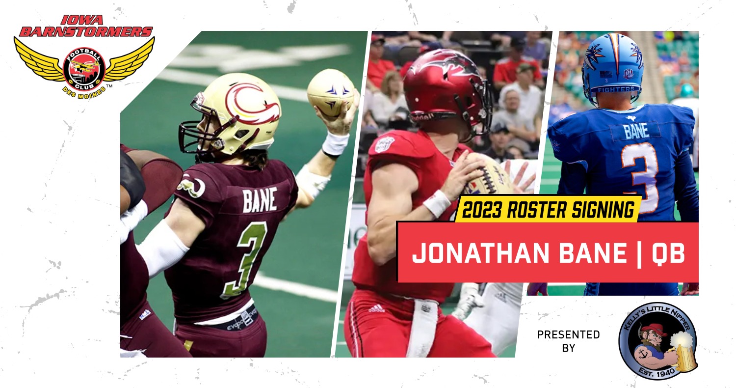 Barnstormers Sign Veteran Quarterback - Iowa Barnstormers