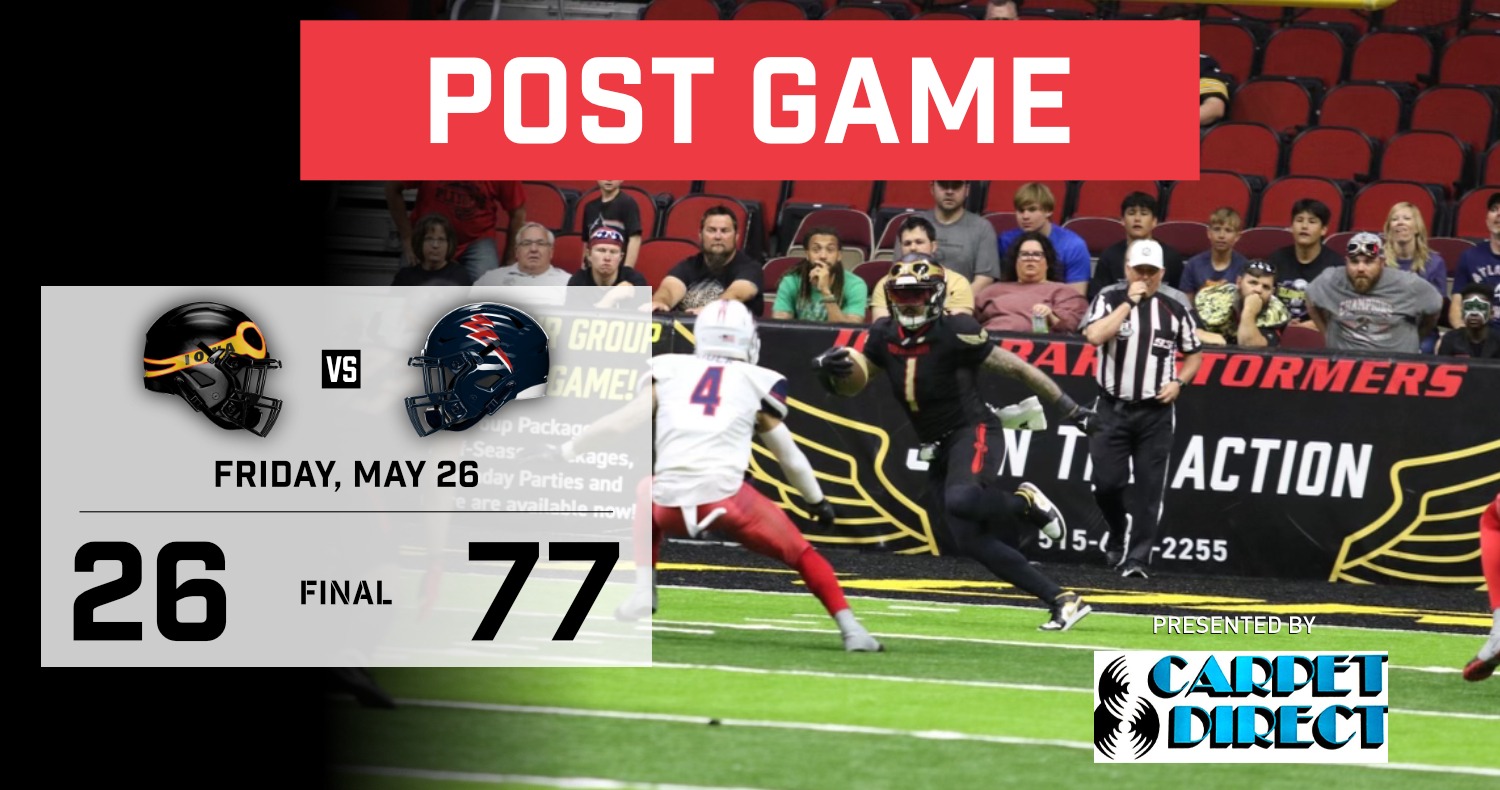 Storm Defeat Barnstormers - Iowa Barnstormers