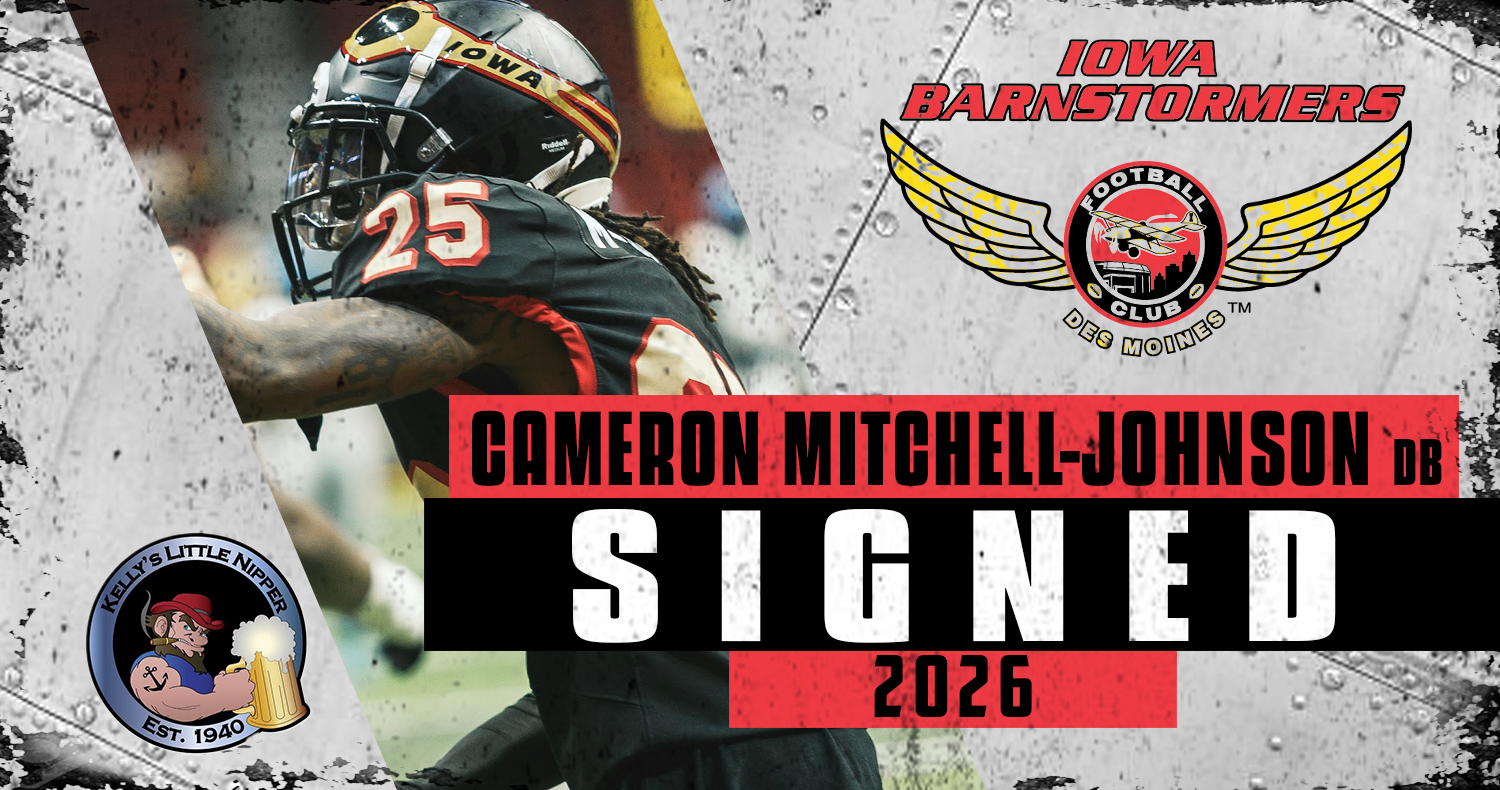 Iowa Barnstormers Announce 2025 Schedule - Iowa Barnstormers