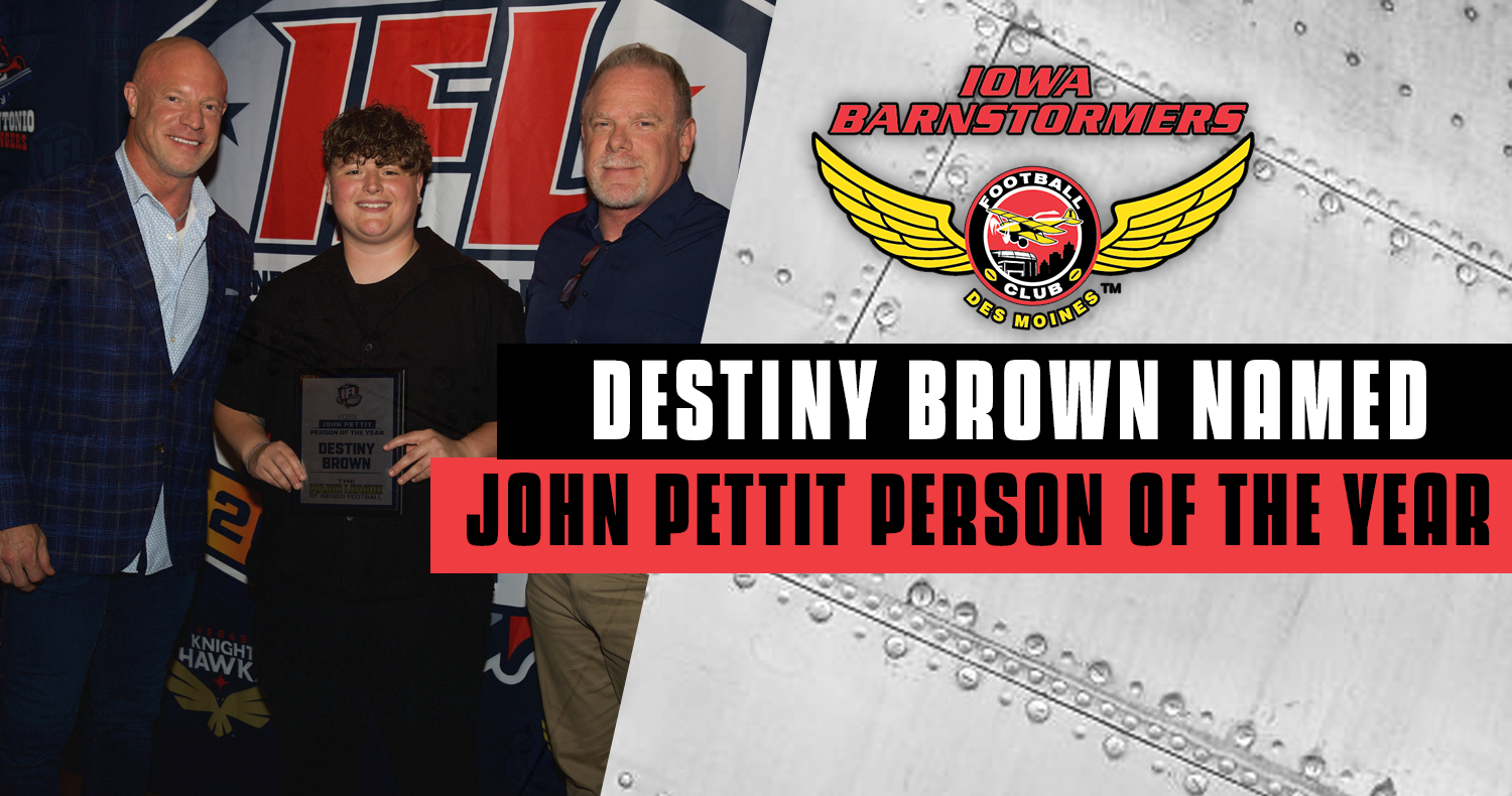 Barnstormers Sign Quarterback - Iowa Barnstormers