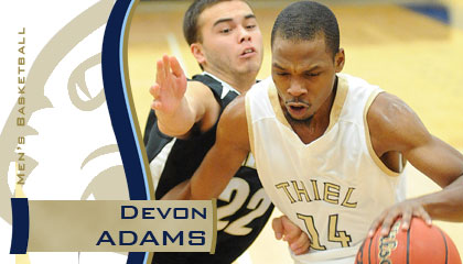 Devon Adams - Men's Basketball - Thiel College Athletics