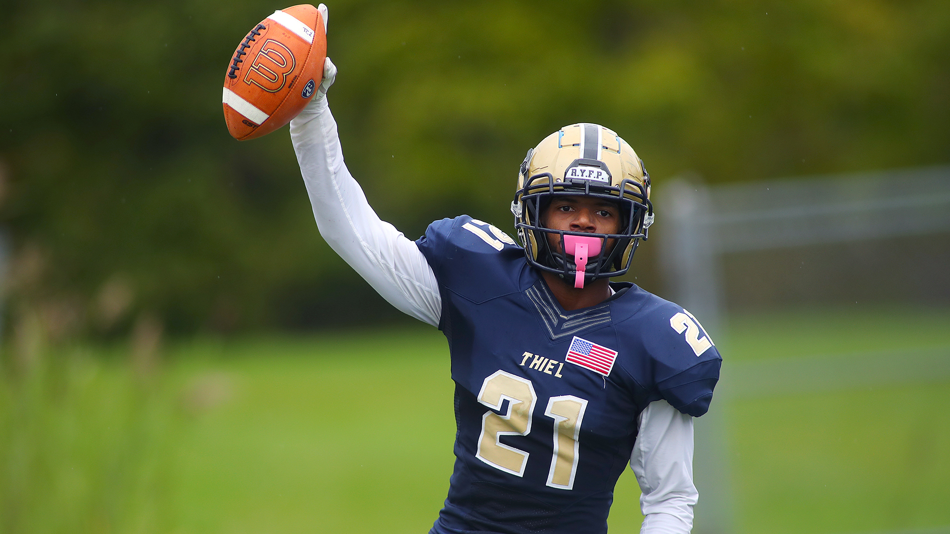 Donnovan Blue - Football - Thiel College Athletics