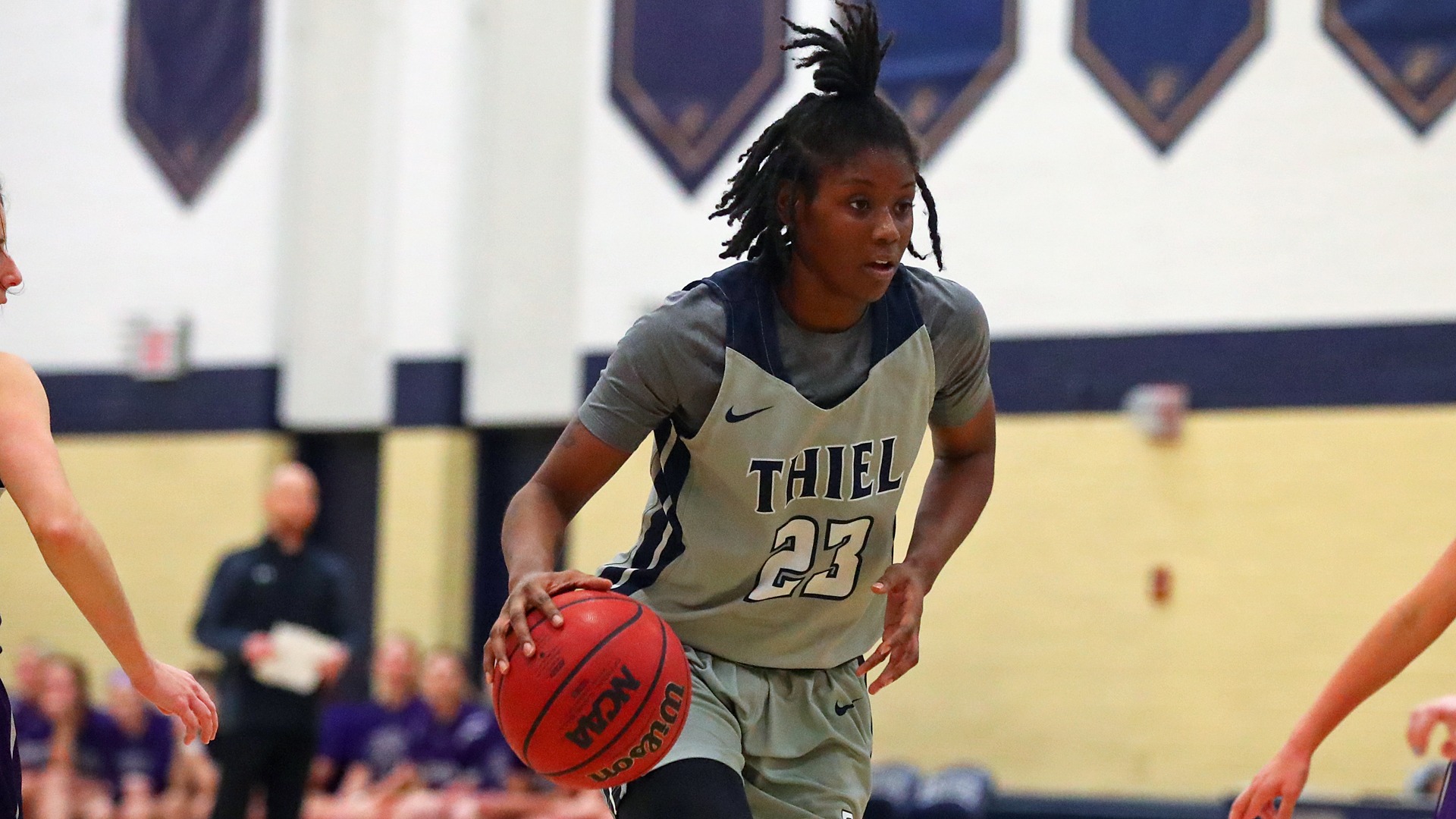 Johnson sets new record for rebounds in a game in Thiel’s opener ...