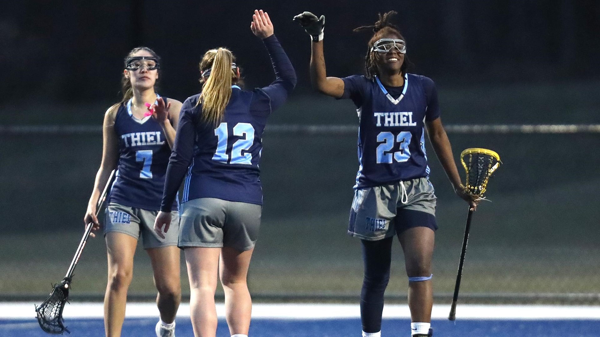 Tomcats come back in third to beat Barons - Thiel College Athletics