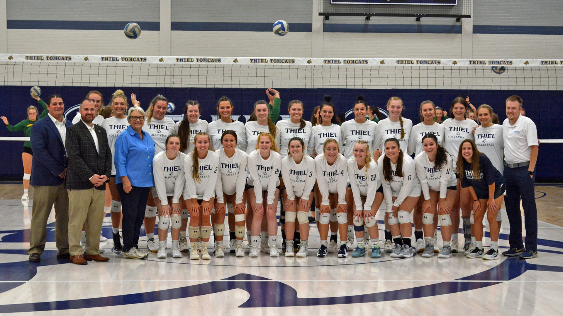 Tomcats play on Maenpa Court for first time during opening day of Thiel ...