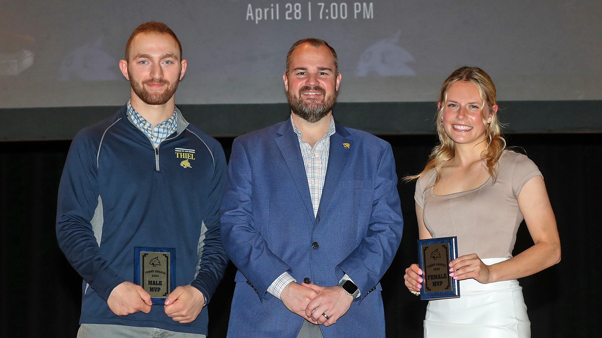 32 Tomcats inducted into Chi Alpha Sigma - Thiel College Athletics