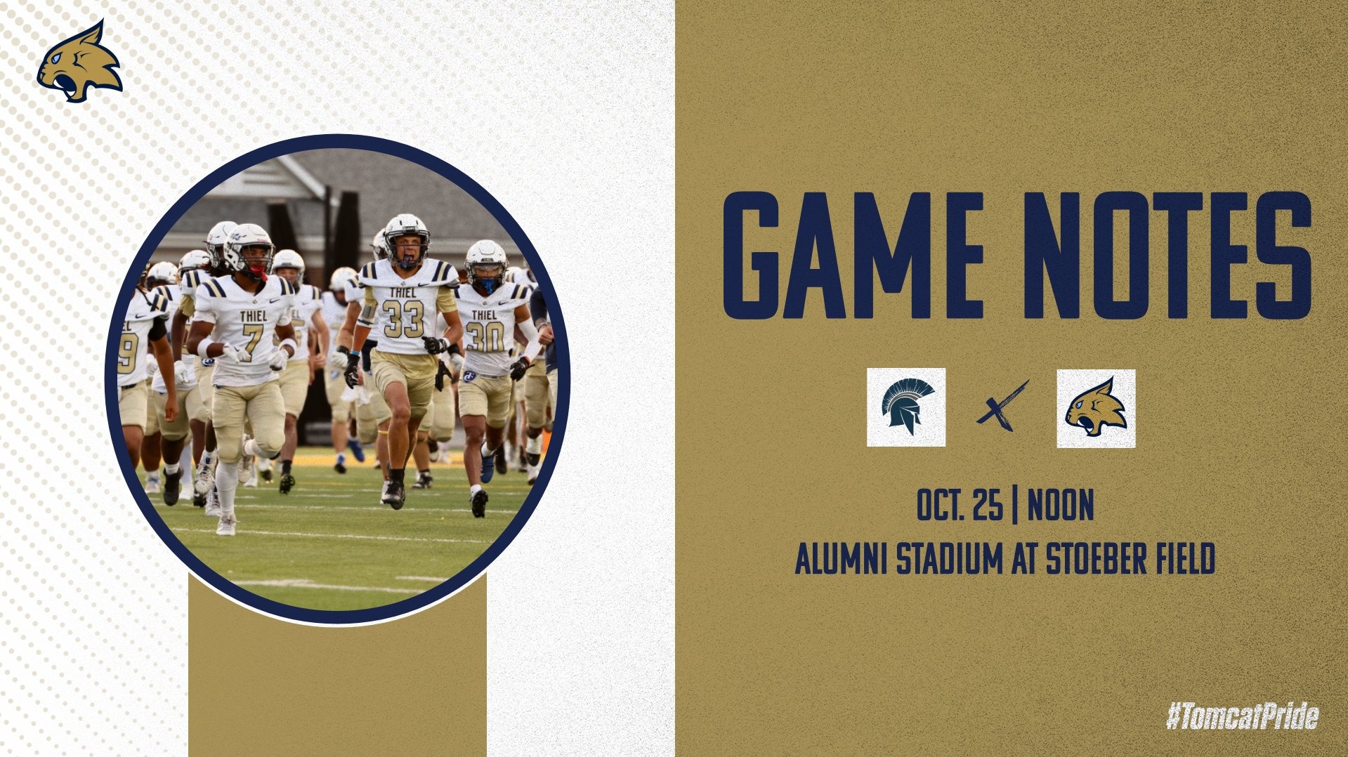 2025 Football Schedule - Thiel College Athletics