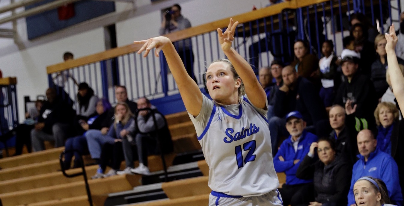 Hurst Breaks the 3-Point Record as #1 Saints Defeat Shawnee State ...