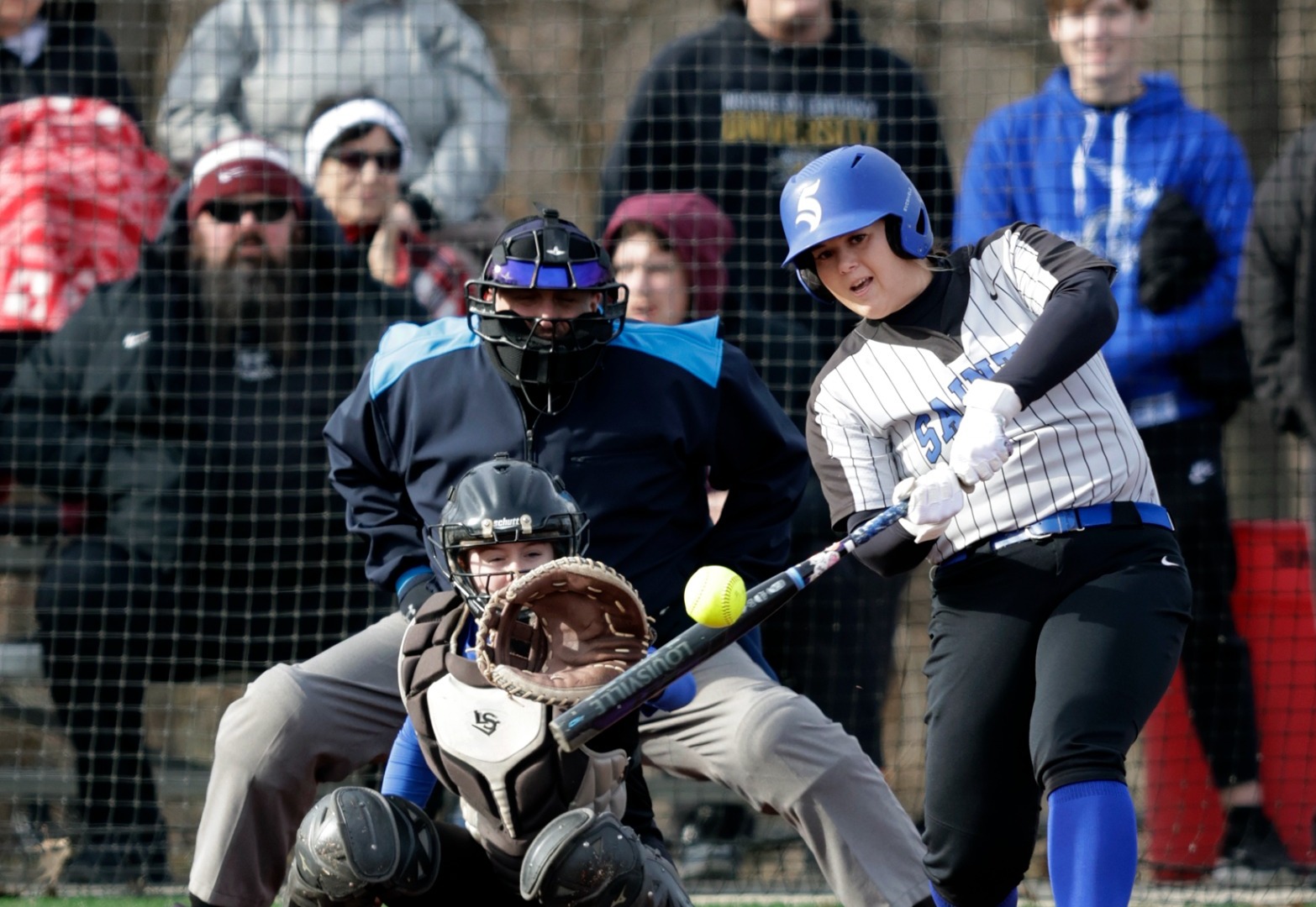 Softball Sweeps Lourdes in Mid-Week Double Header - Thomas More University