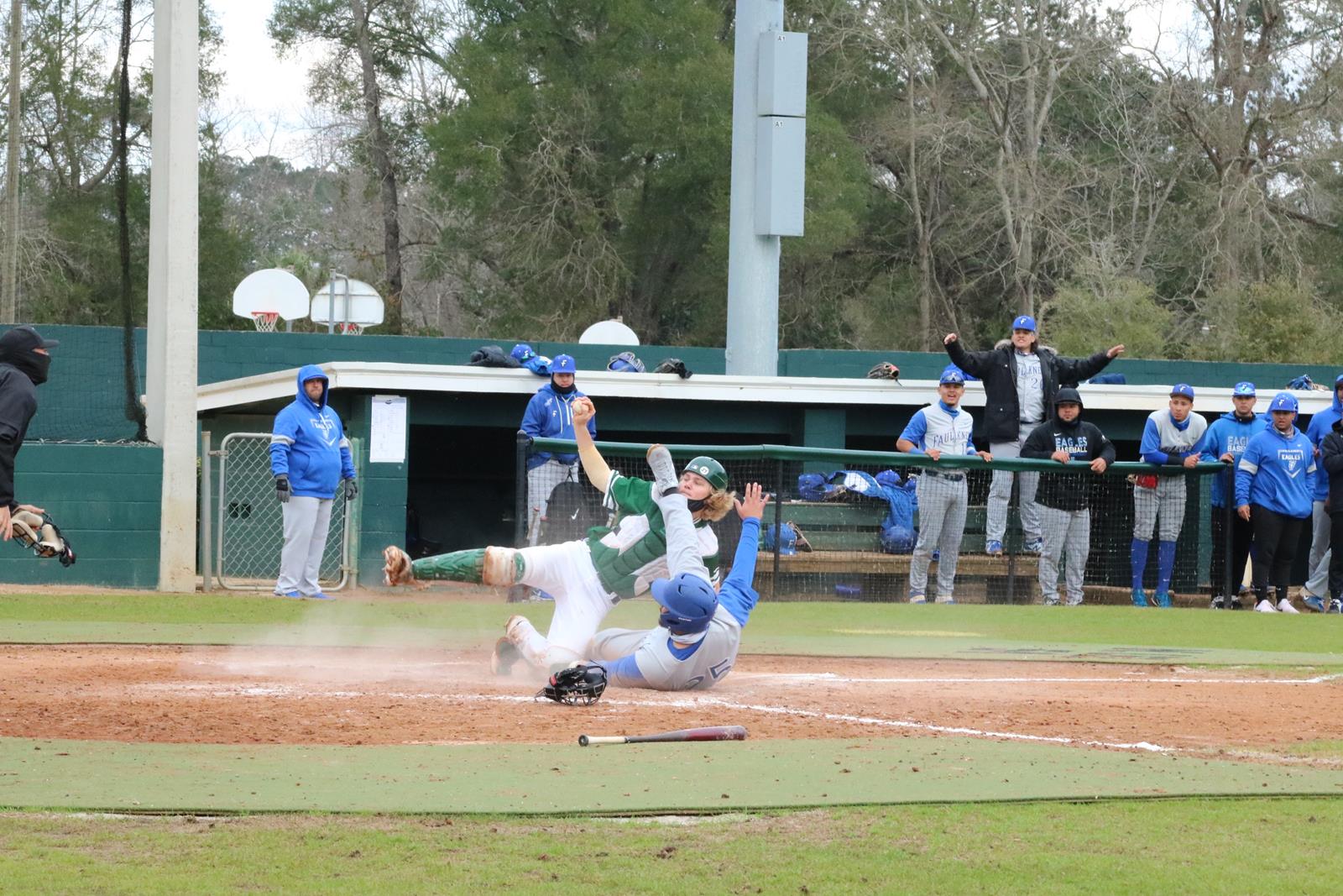 Night Hawks Split Day with #7 Faulkner - Thomas University Athletics