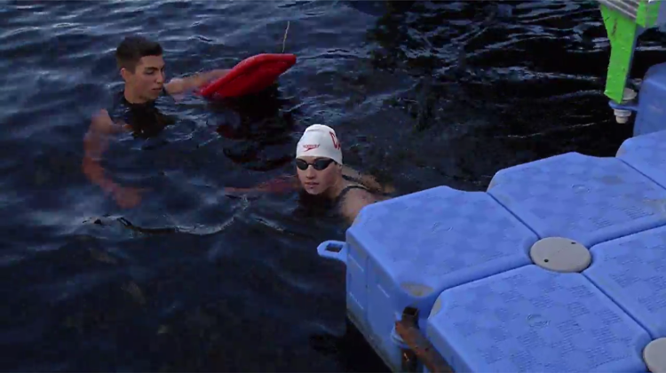 McRae winds up International Open Water season - Thompson Rivers University