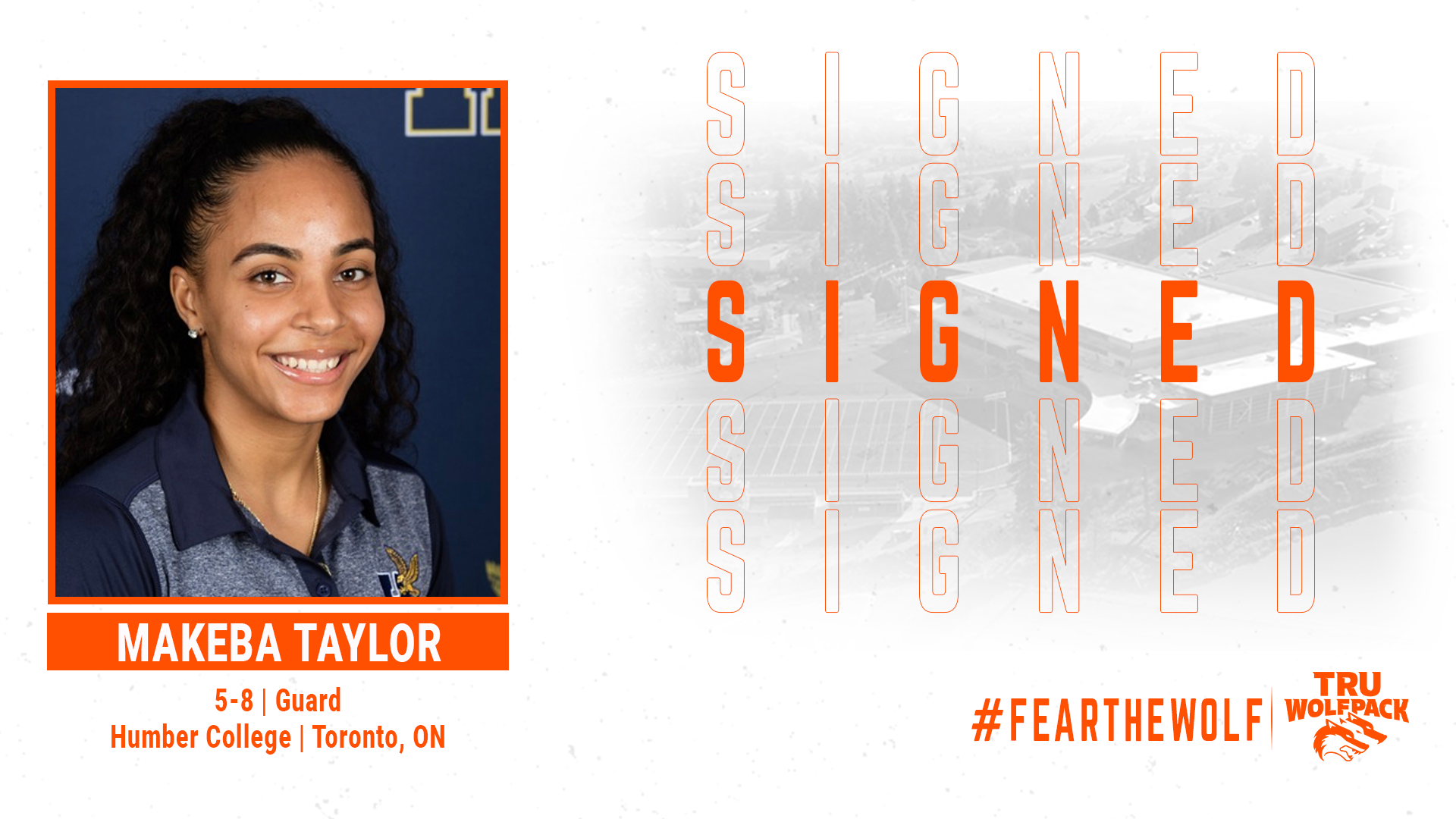 Experienced college transfer Taylor joins WolfPack - Thompson Rivers ...