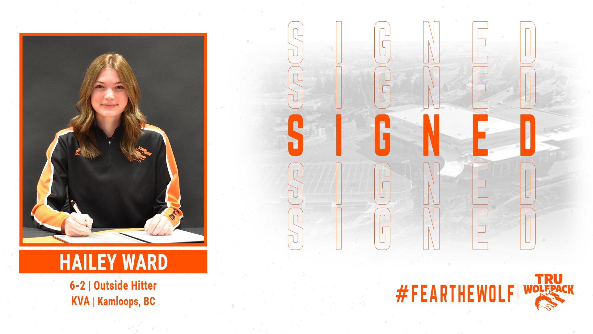 Kamloops local Ward excited to star for TRU - Thompson Rivers University