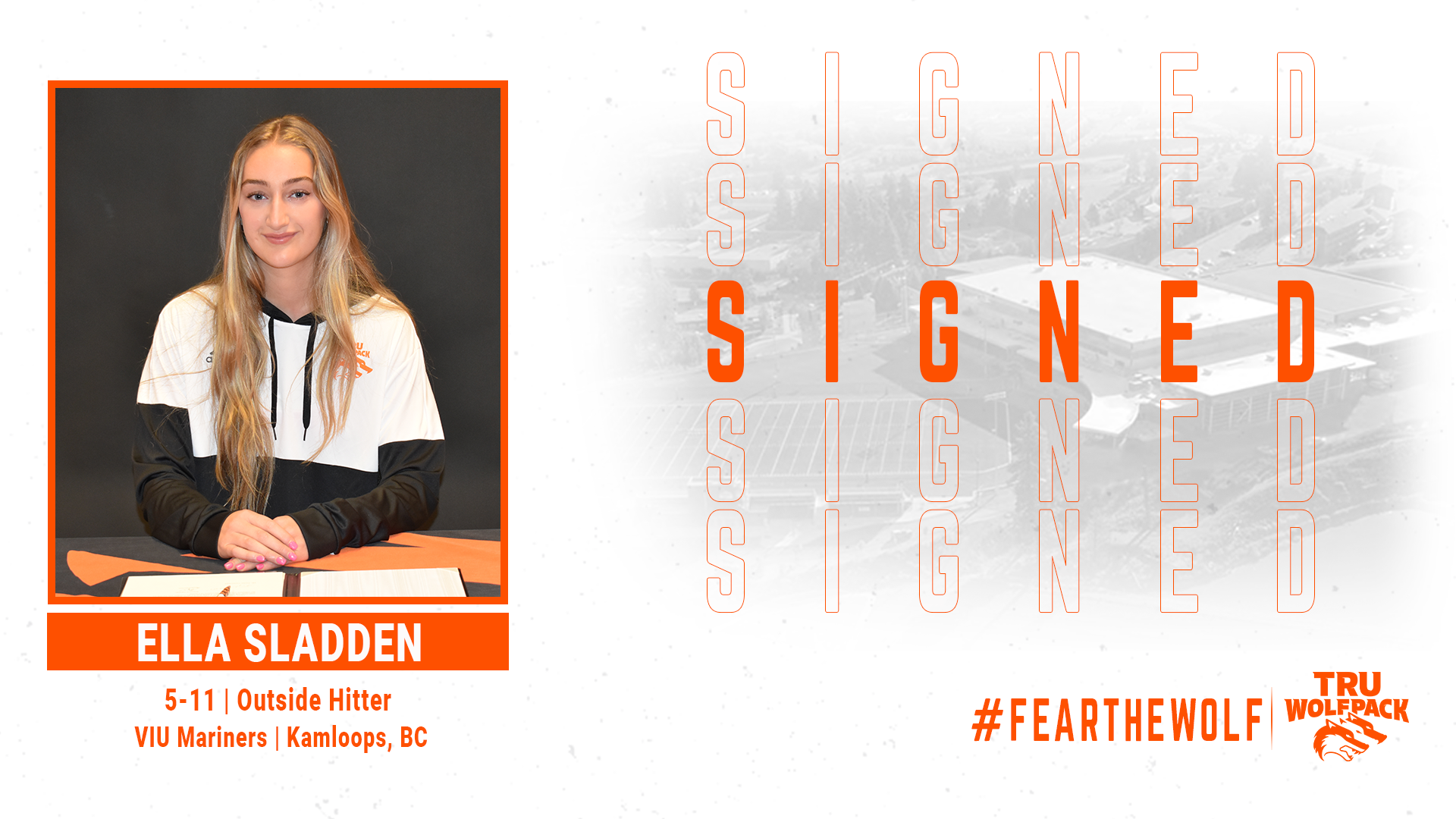 All-Star Sladden set for homecoming with ‘Pack - Thompson Rivers University