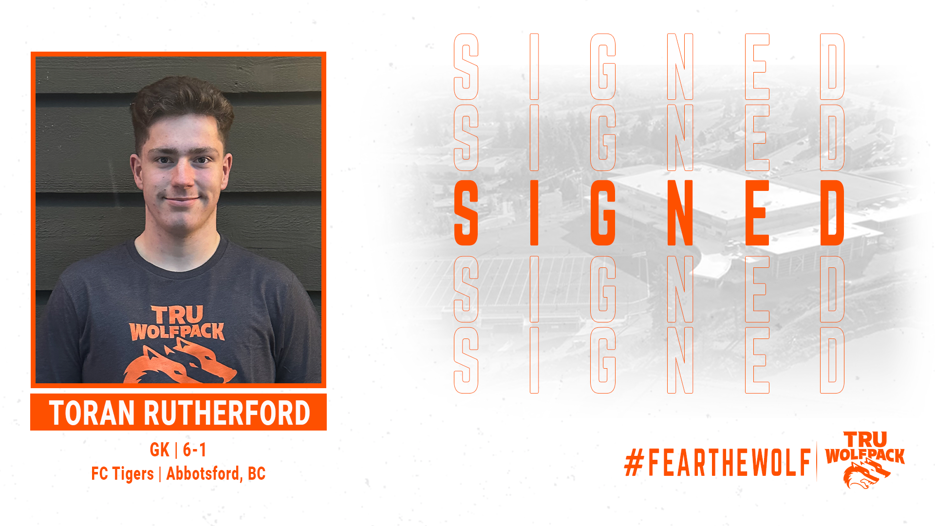 WolfPack add talented Rutherford for 2024 - Thompson Rivers University