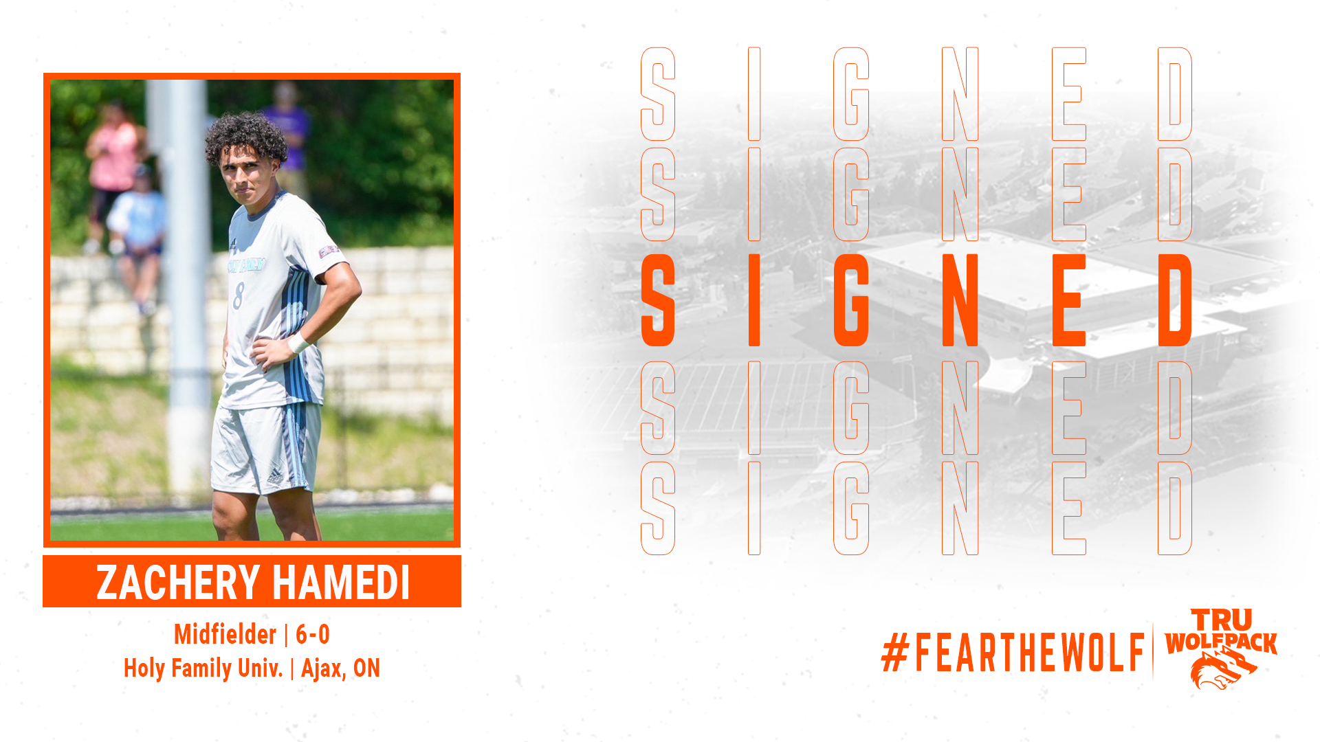 Hamedi from Holy Family Univ. adds his talents to the ‘Pack - Thompson ...