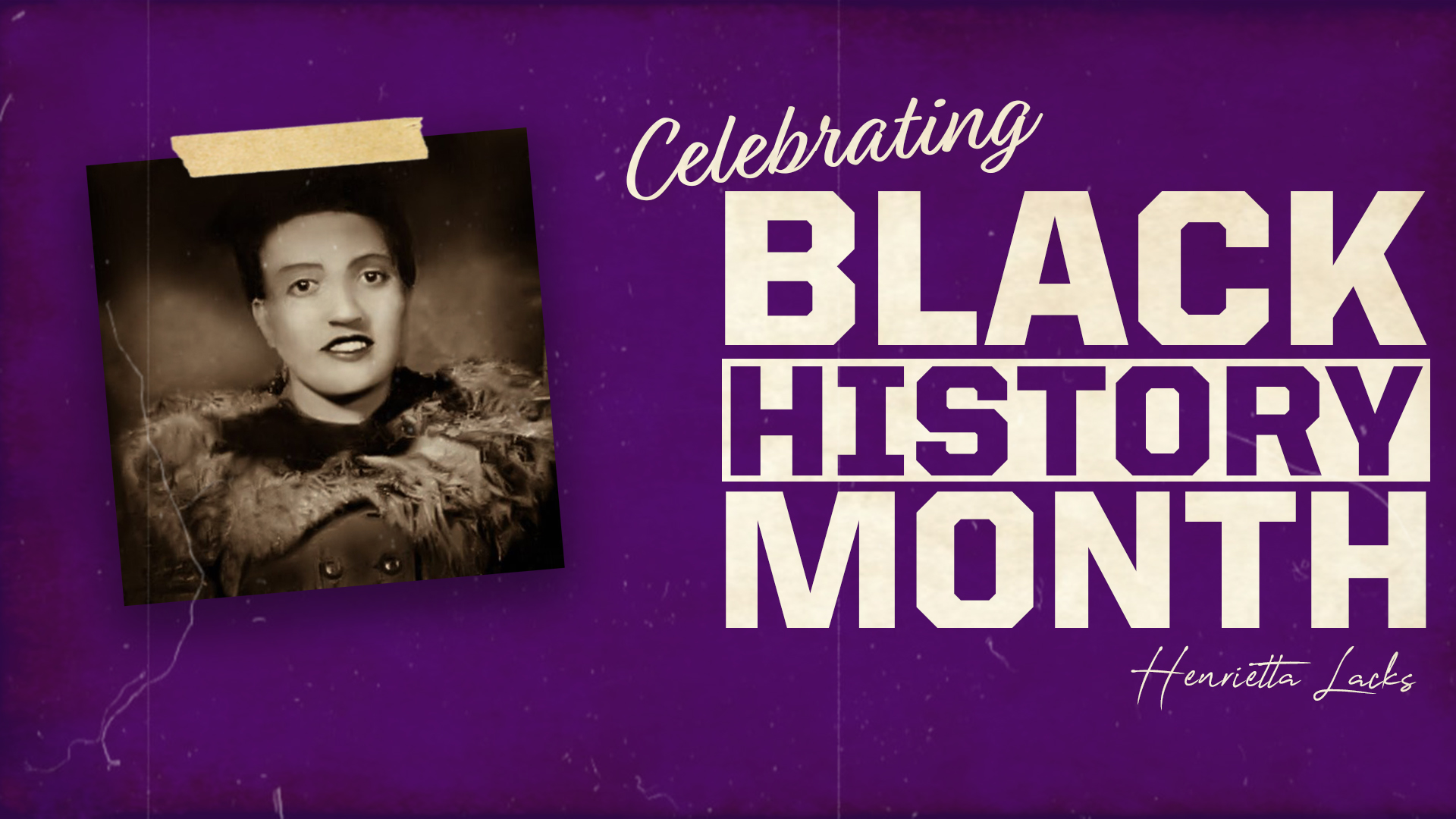 Celebrating Black History Month: Henrietta Lacks - The University of St ...