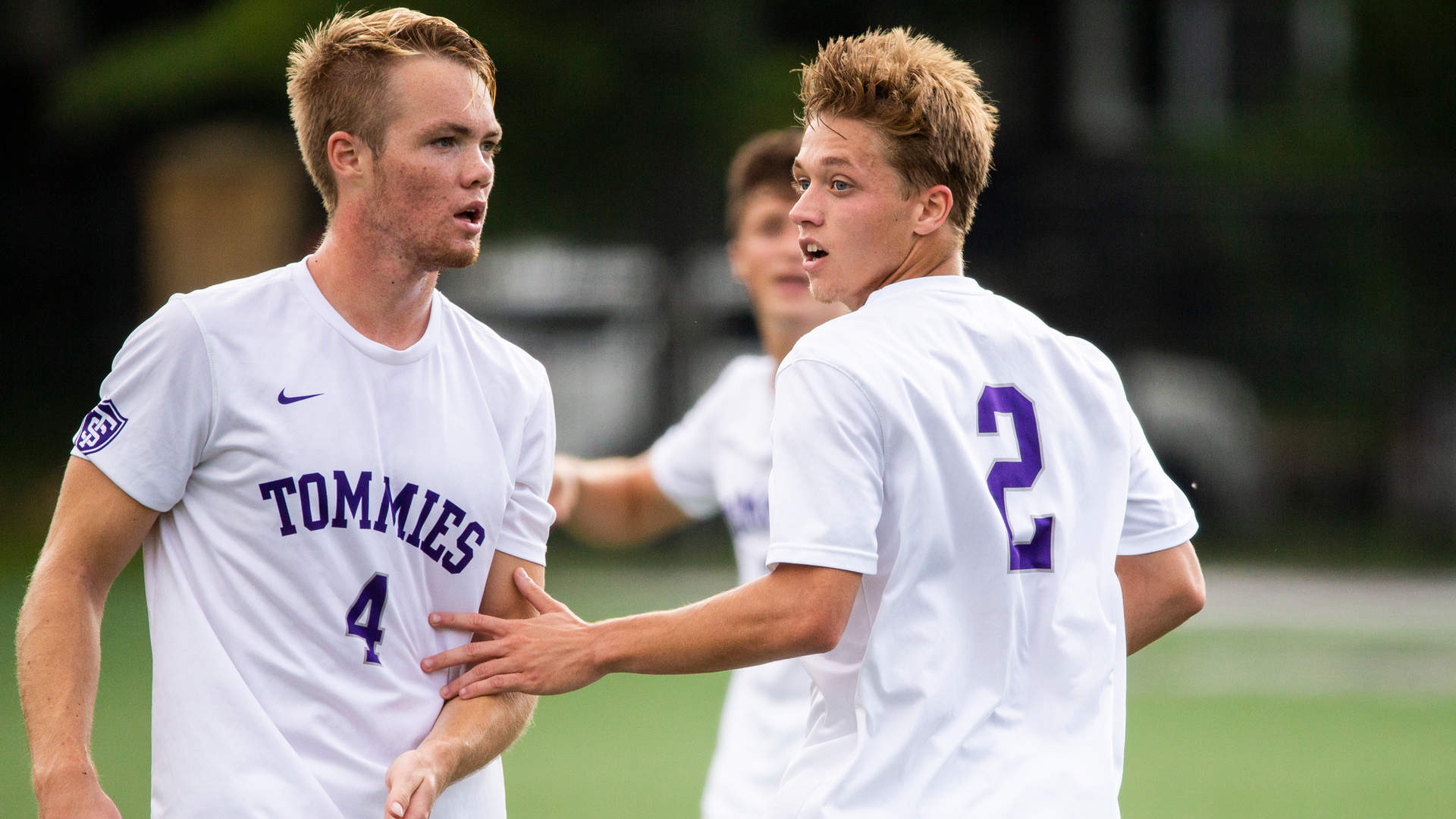 Men's Soccer sharp in season-opening victory - The University of St. Thomas