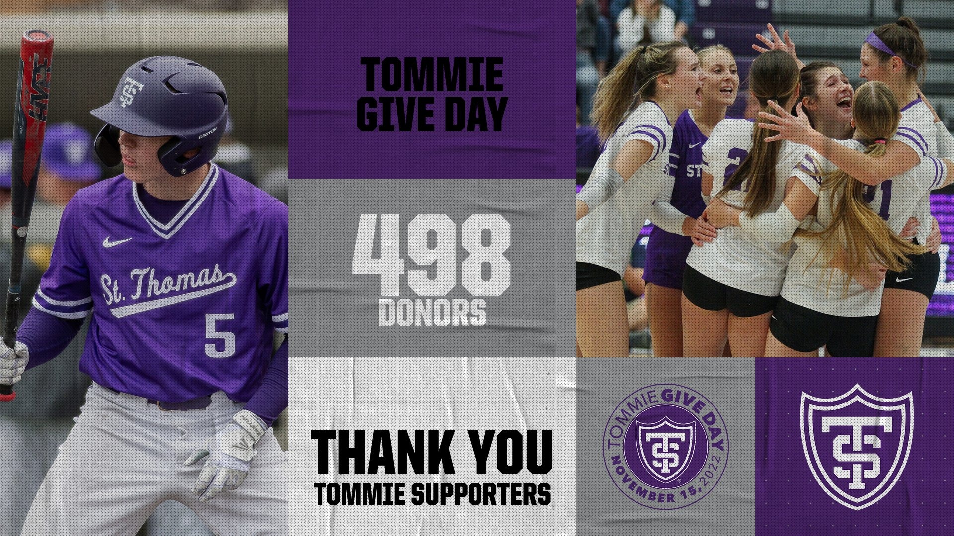 Tommie Athletics receives record number of gifts on Tommie Give Day ...