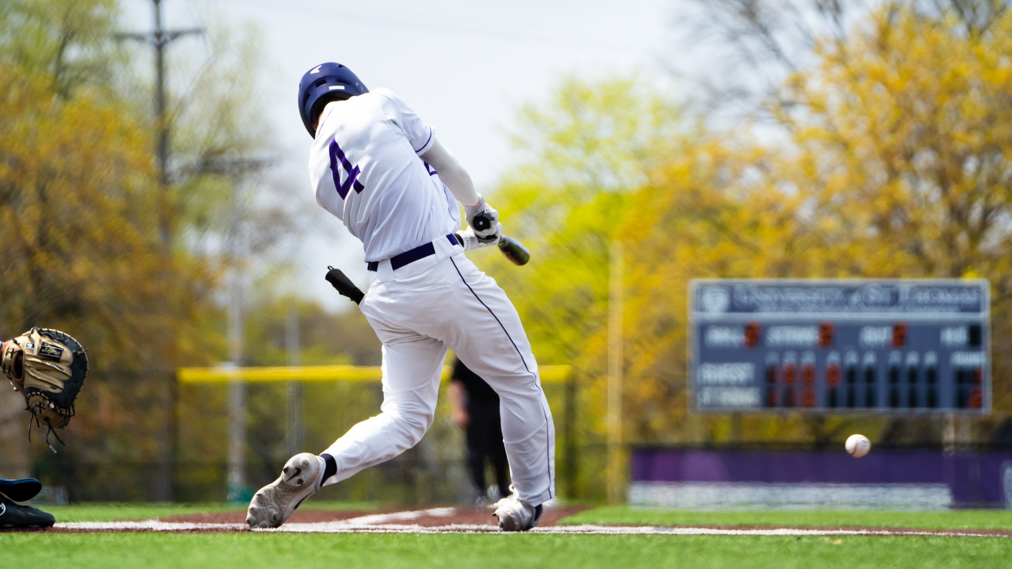 Leathernecks take both games over Tommies Tuesday - The University of ...