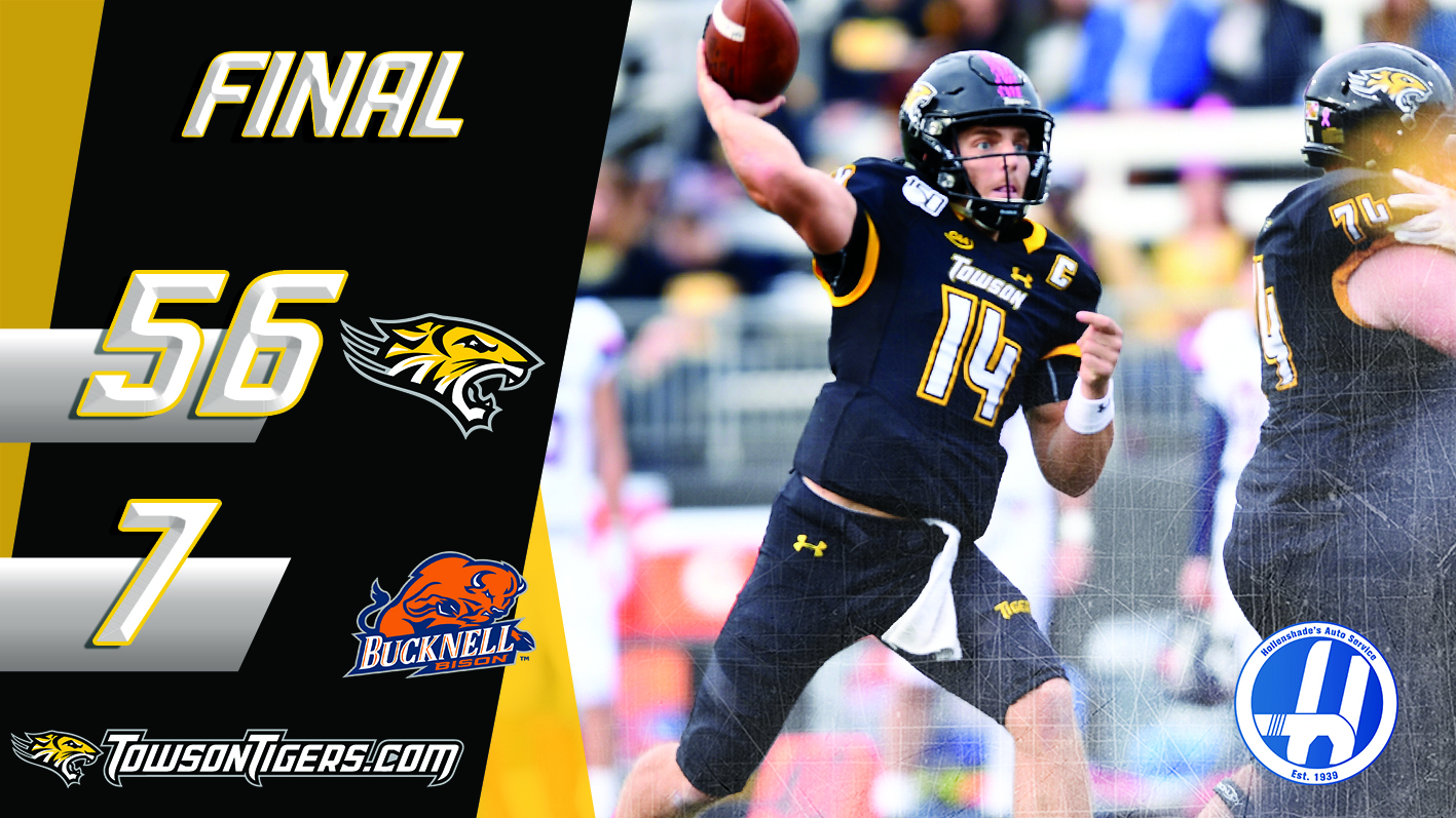 Big Day on Both Sides Leads #18/20 Towson Football to Homecoming ...
