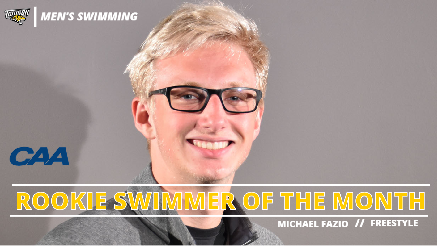 Michael Fazio - Men's Swimming and Diving - Towson University Athletics