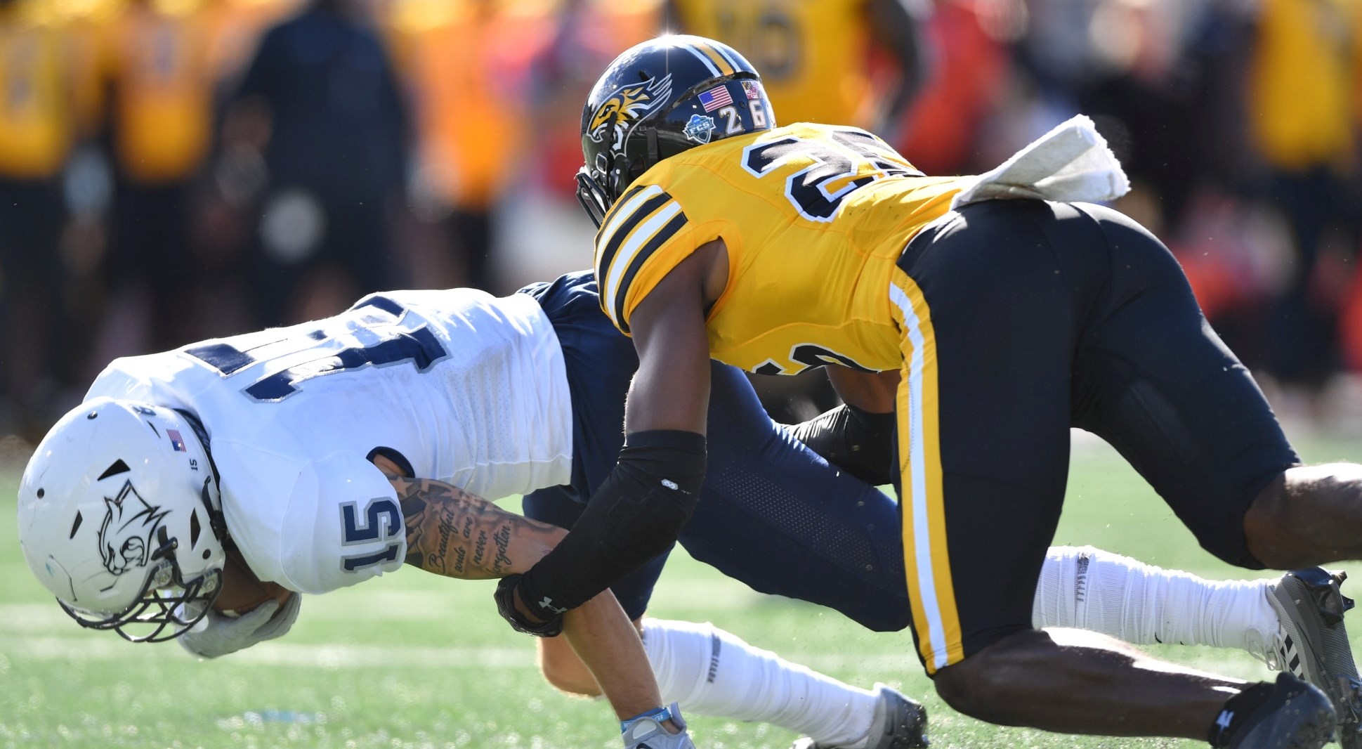 Towson Football Falls to New Hampshire in CAA Opener - Towson ...