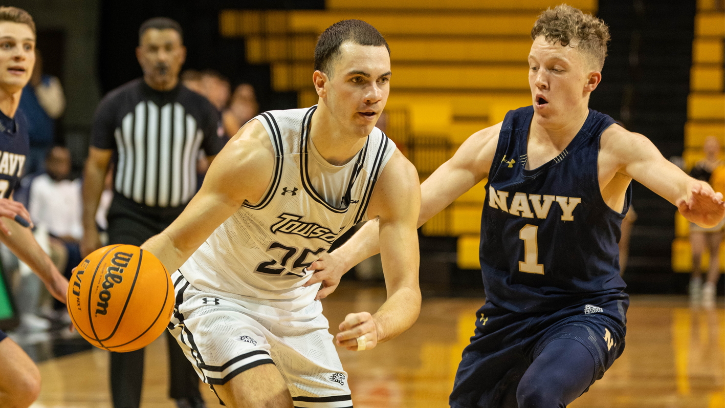 Timberlake Leads Men’s Basketball to 64-58 Win Against Drexel - Towson University Athletics