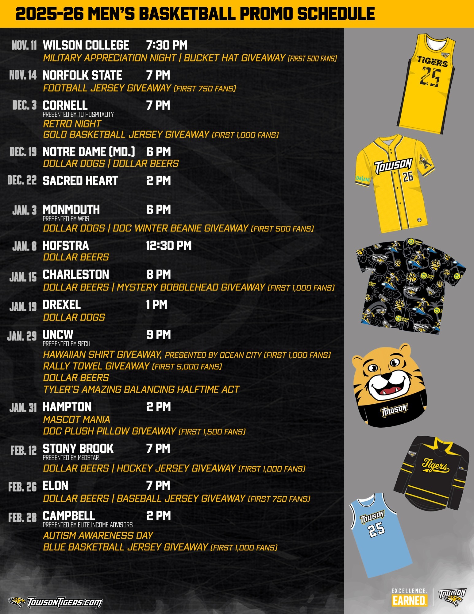 Tigers Set Pat Skerry Era Scoring Record in Win Over Notre Dame (Md ...