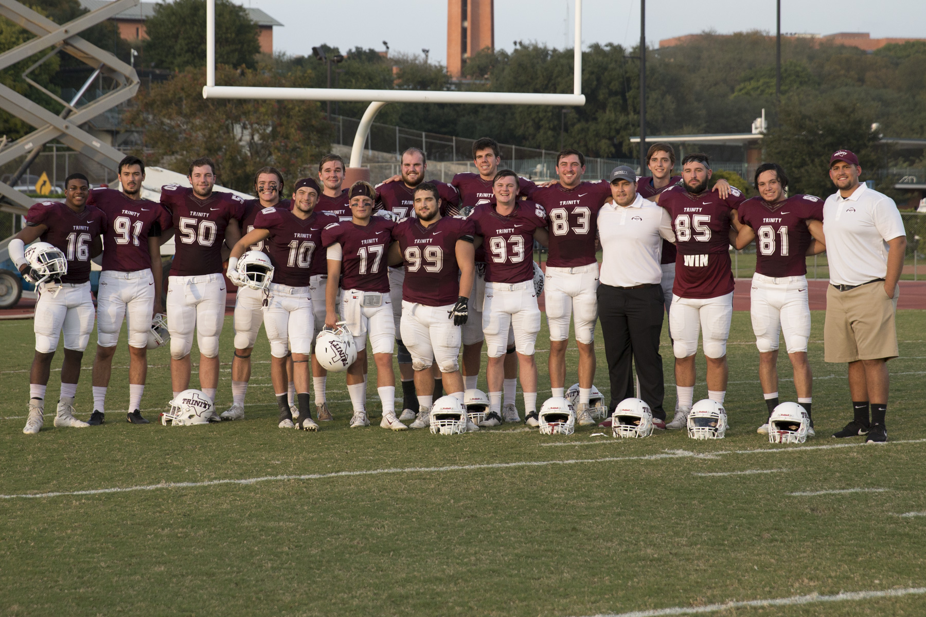 Football Senior Night Ends With Trinity Victory Over Austin College ...