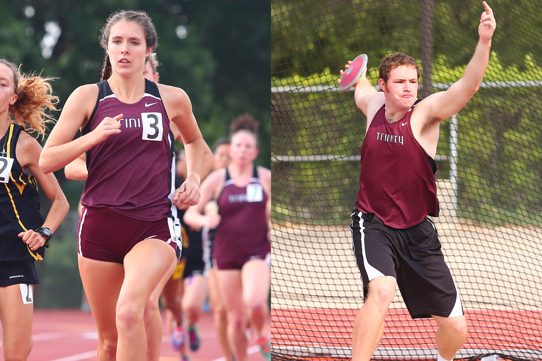McCullough and Love Compete at Track & Field Nationals - Trinity University